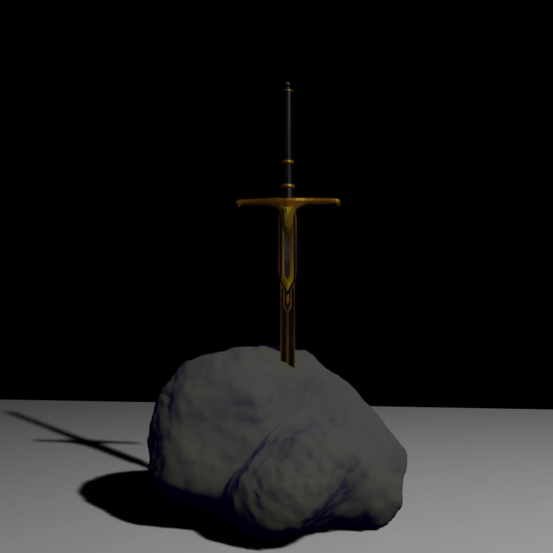 ArtStation - Glowing Sword