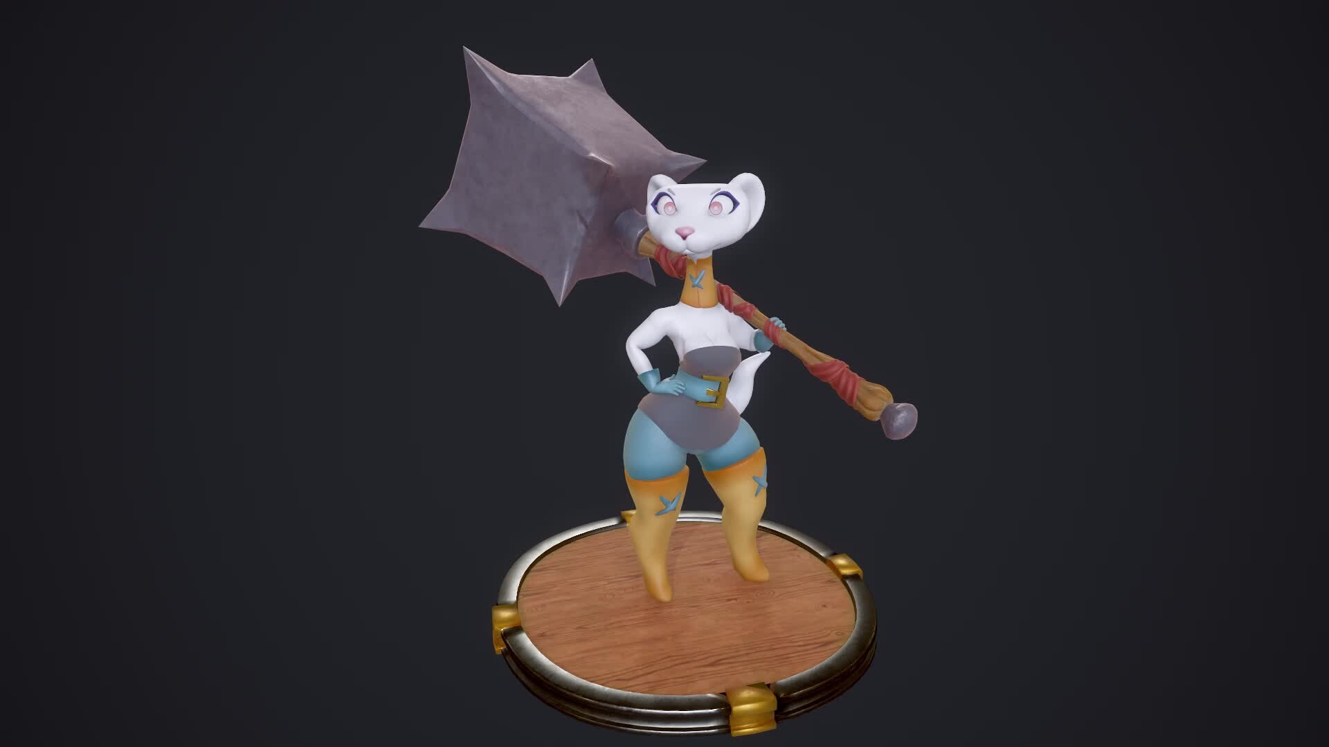 ArtStation - Everett the Ferret