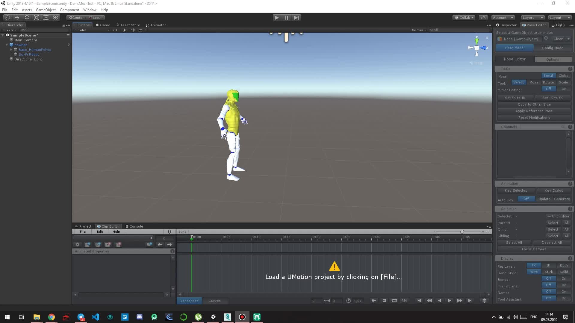 ArtStation - Motion Capture animation with Unity