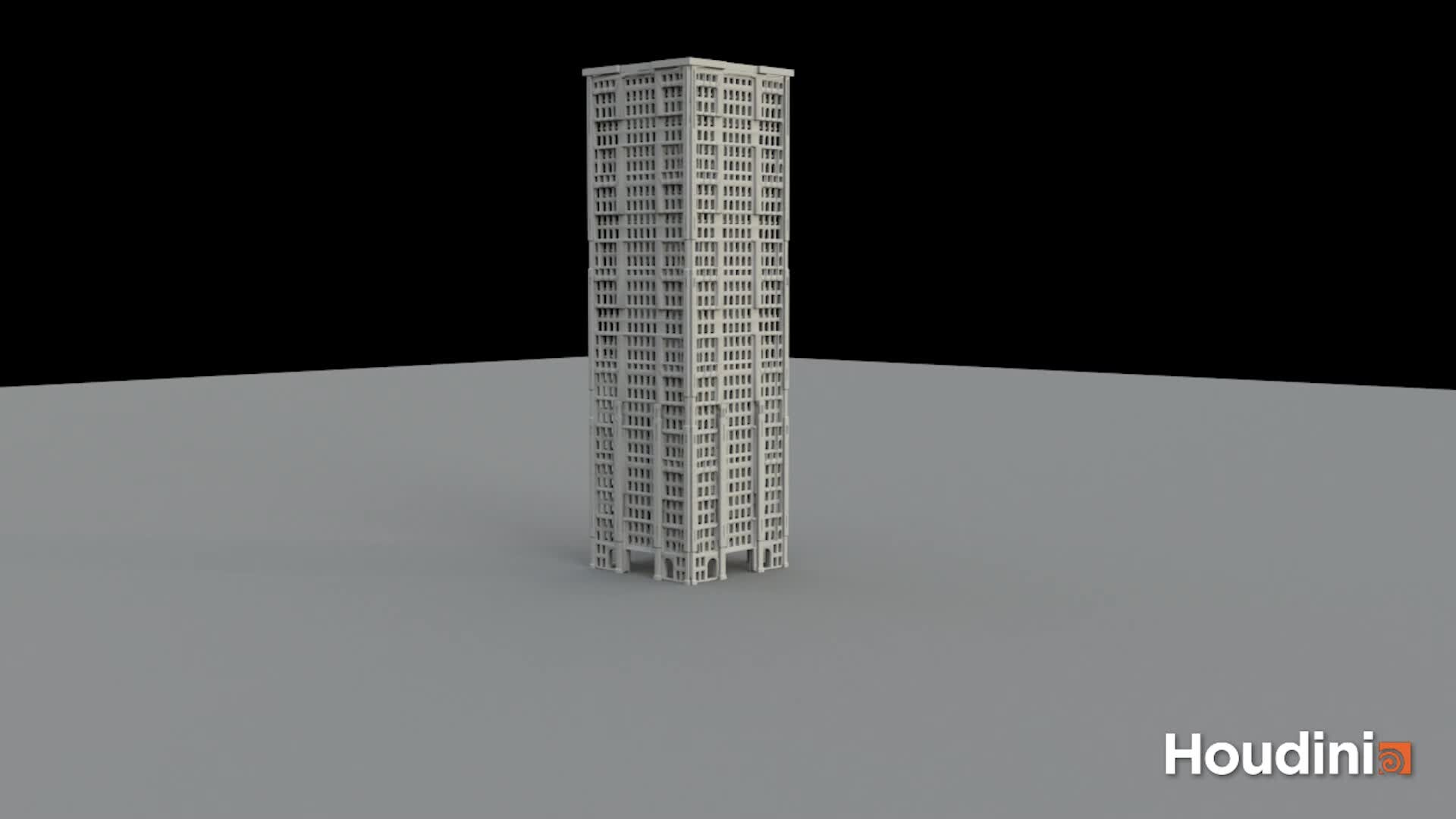 ArtStation - Houdini | Building Destruction