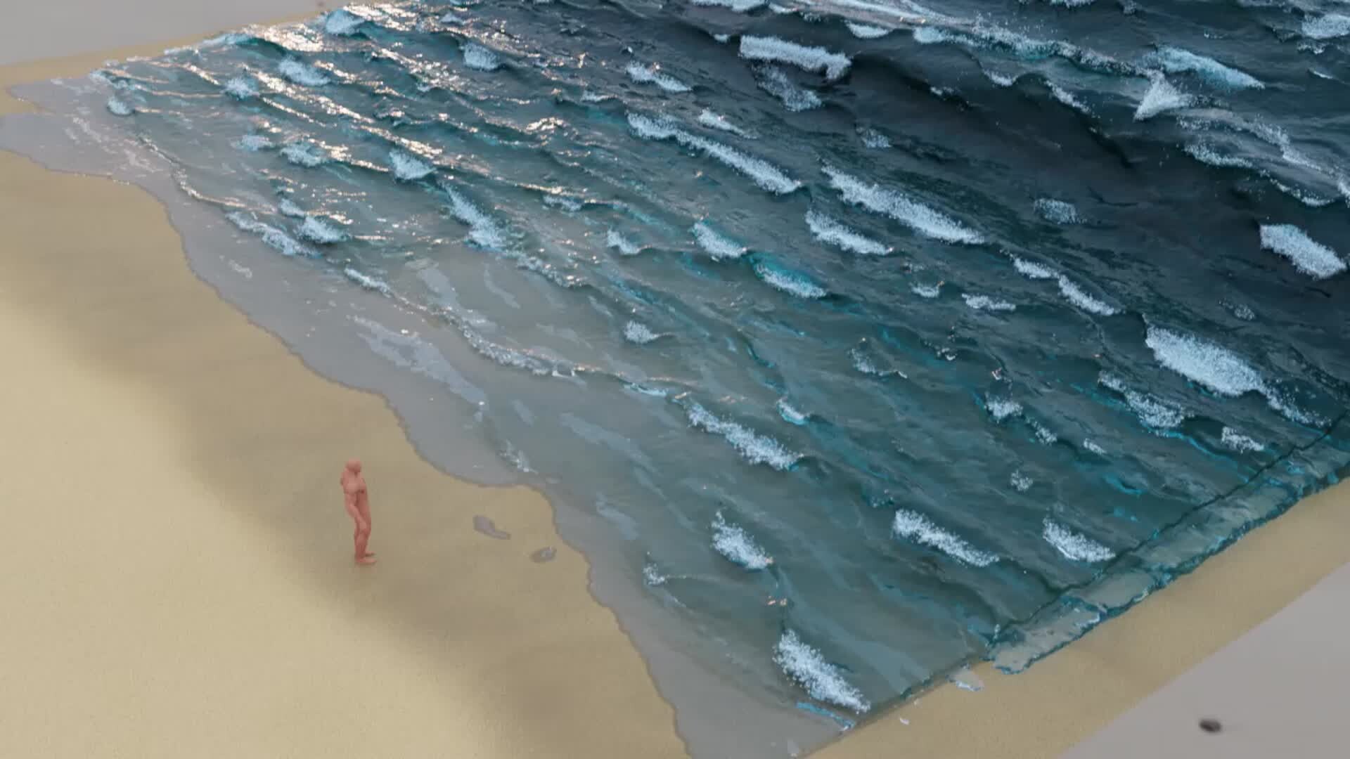 ArtStation - Ocean Beach practice