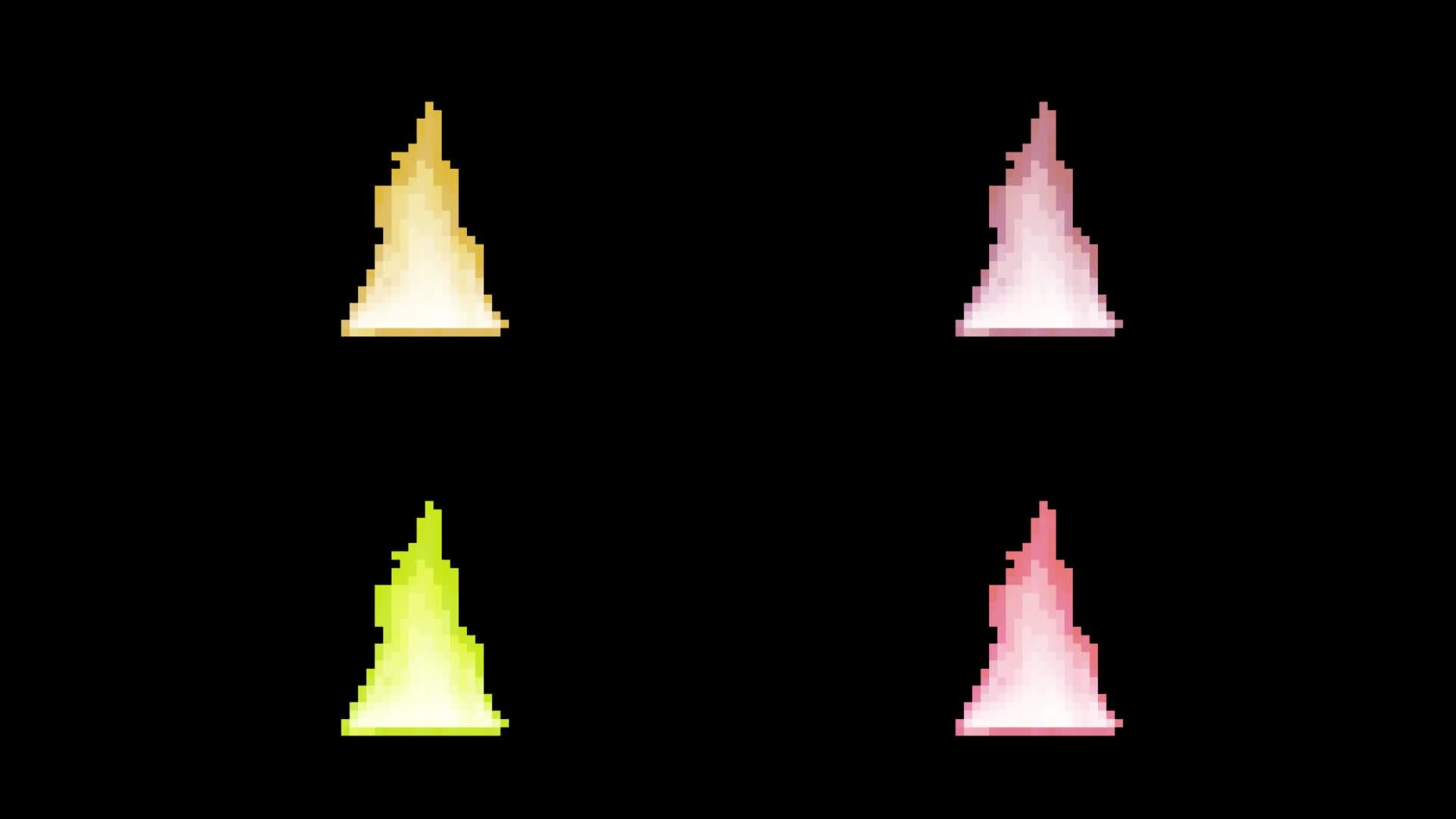 ArtStation - Blender Fire Effect Pixel Art