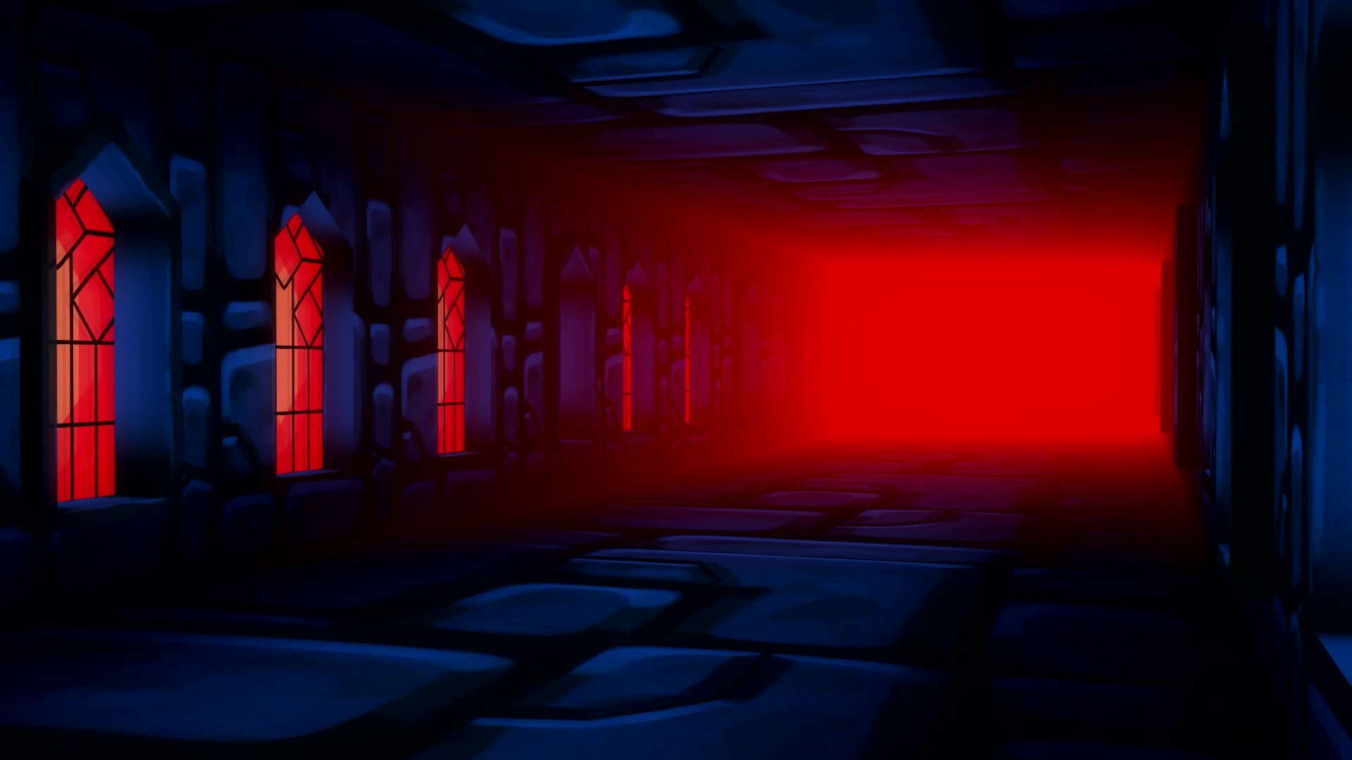 ArtStation - Dark Hallway