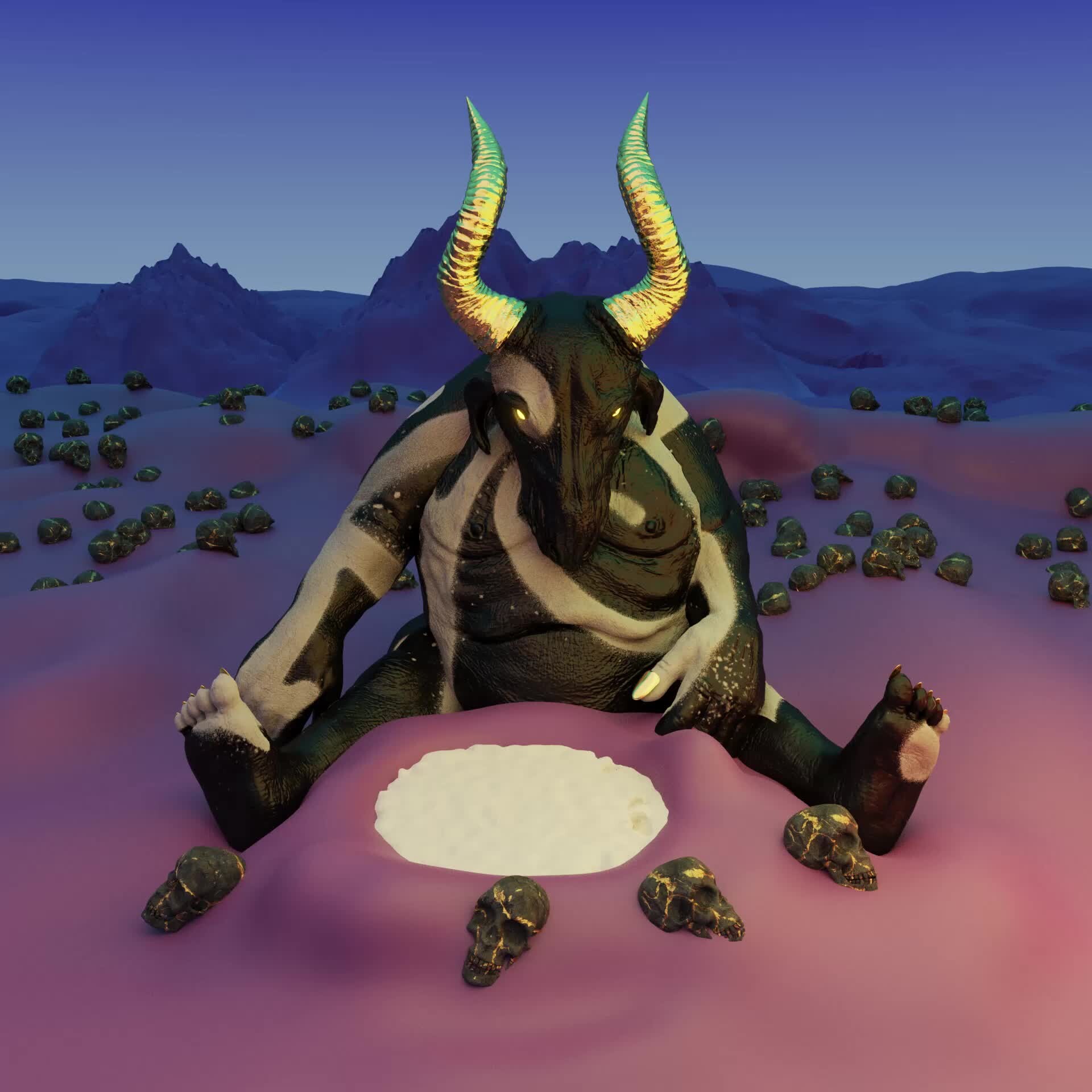 ArtStation - fat devil