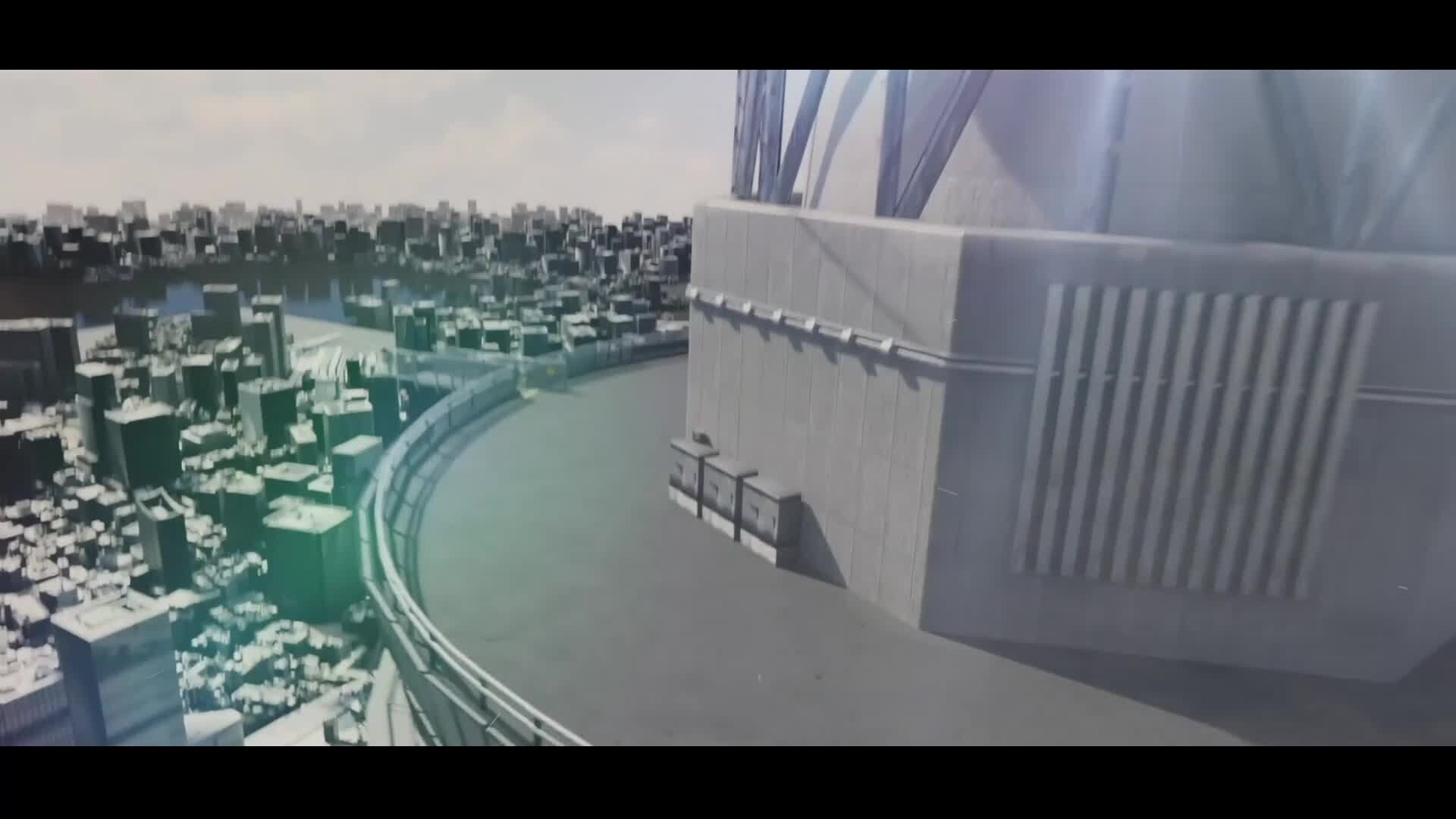 ArtStation - ODM gear: Jumping from Tokyo Sky Tree and flying through ...