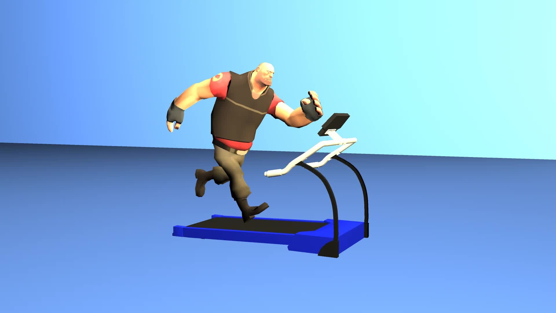 ArtStation - Heavy character run cycle