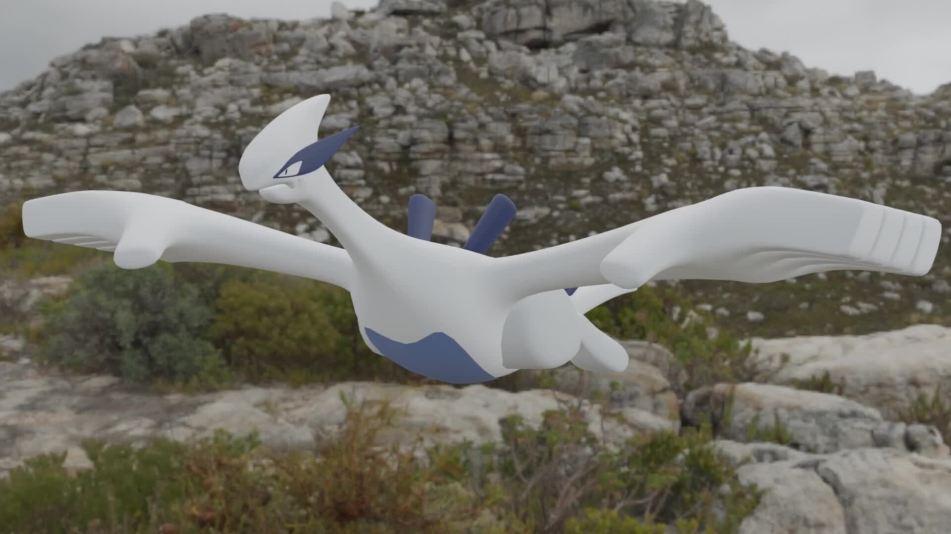 ArtStation - Gotta! A Lugia has appeared!