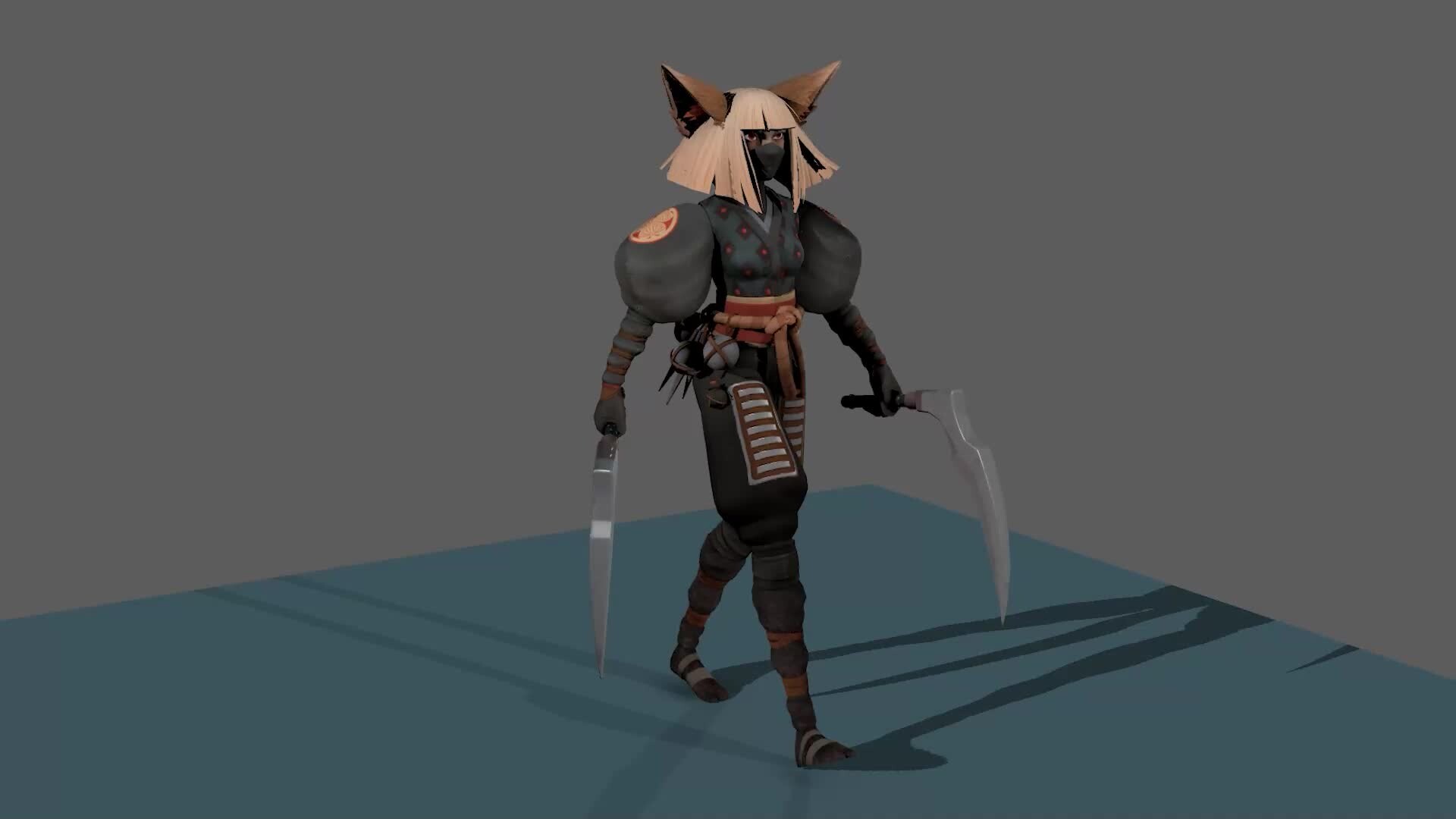 ArtStation - Biped walk cycle