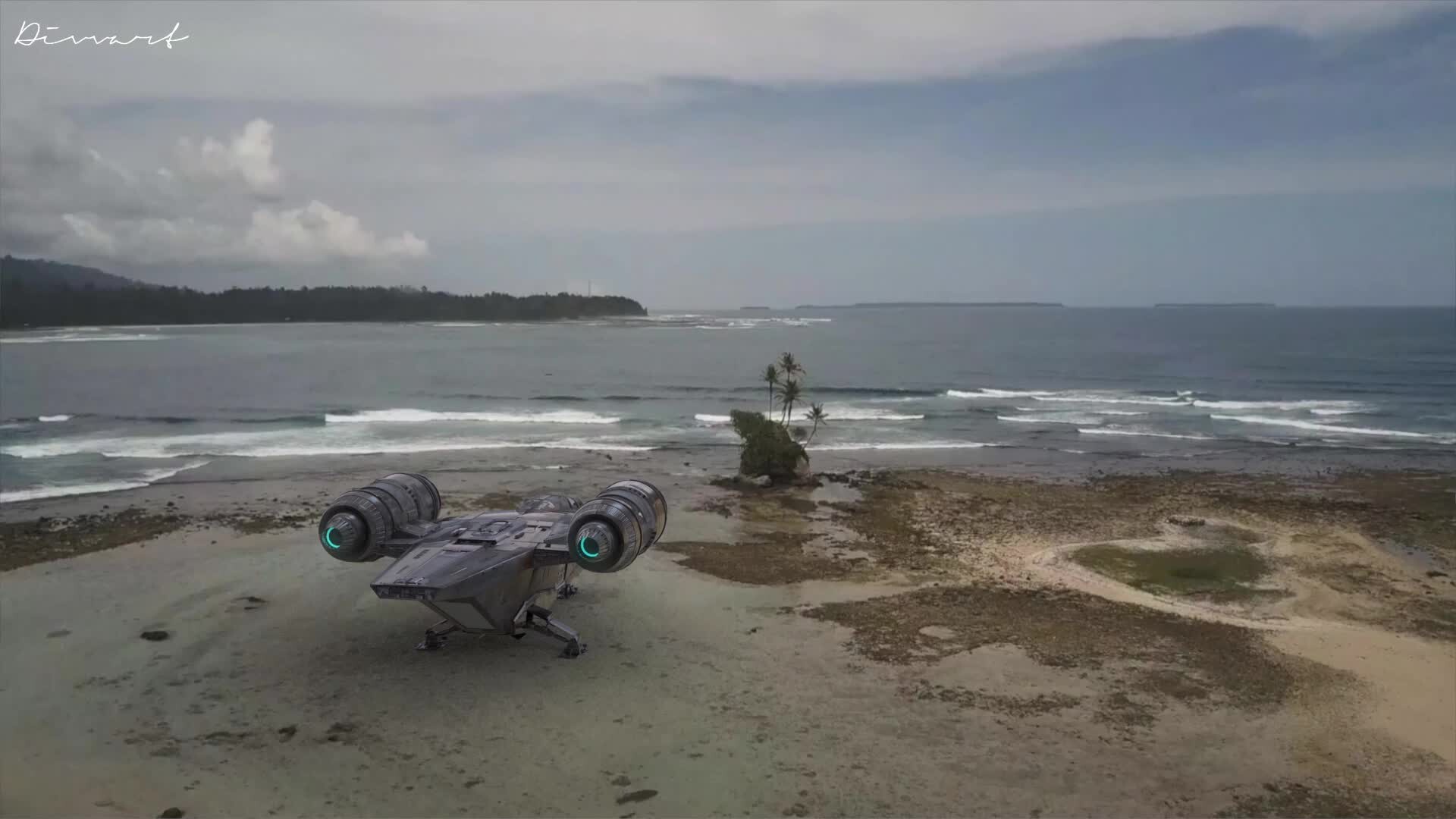 ArtStation - the Razor Crest 🚀