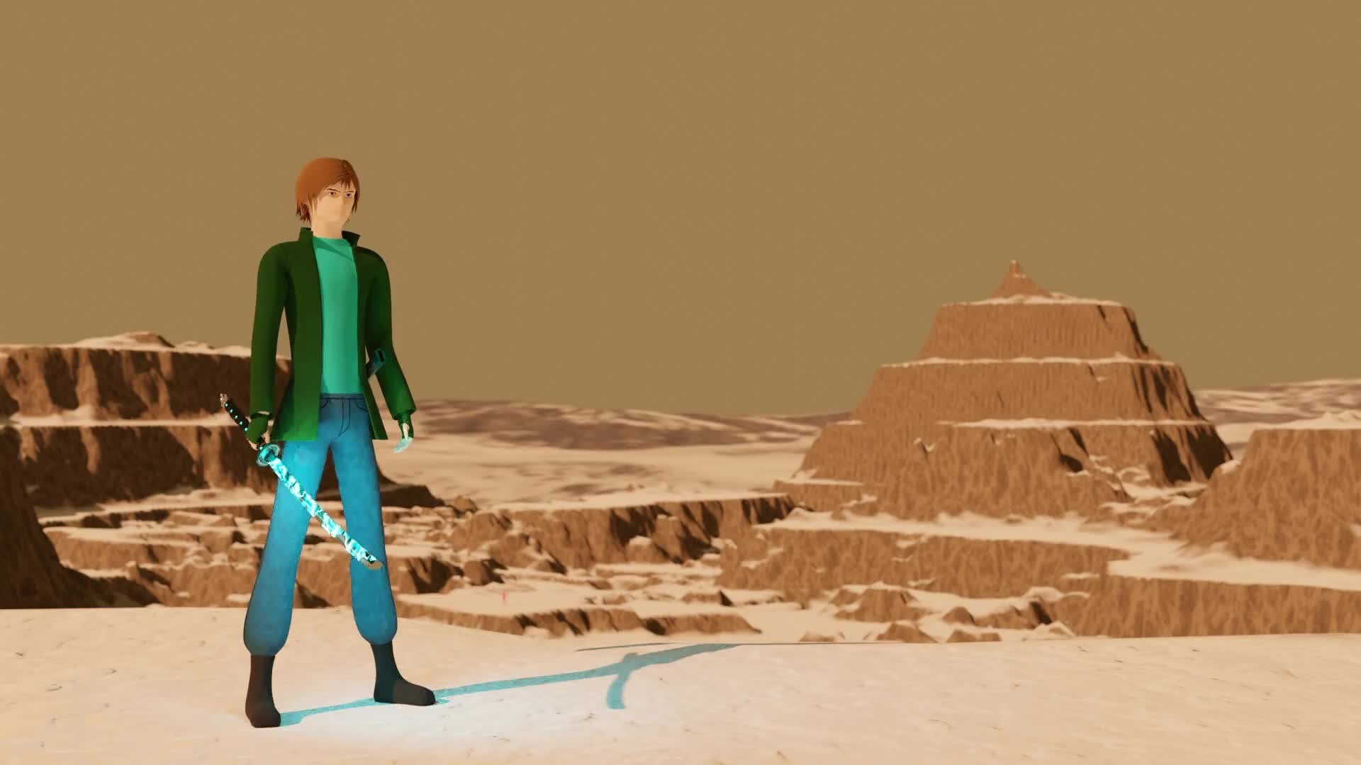 ArtStation - Sword Sheathing