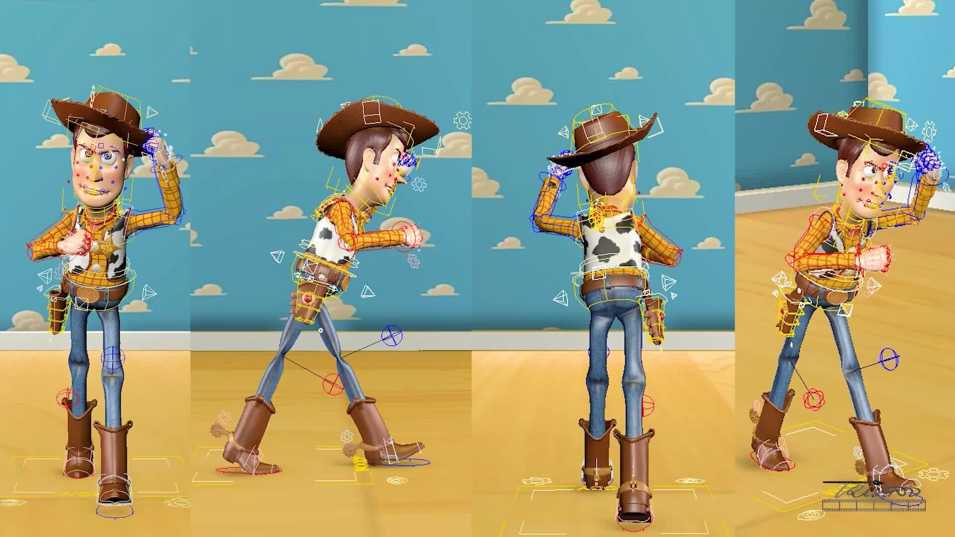 ArtStation - Woody ANGRY WALK CICLE