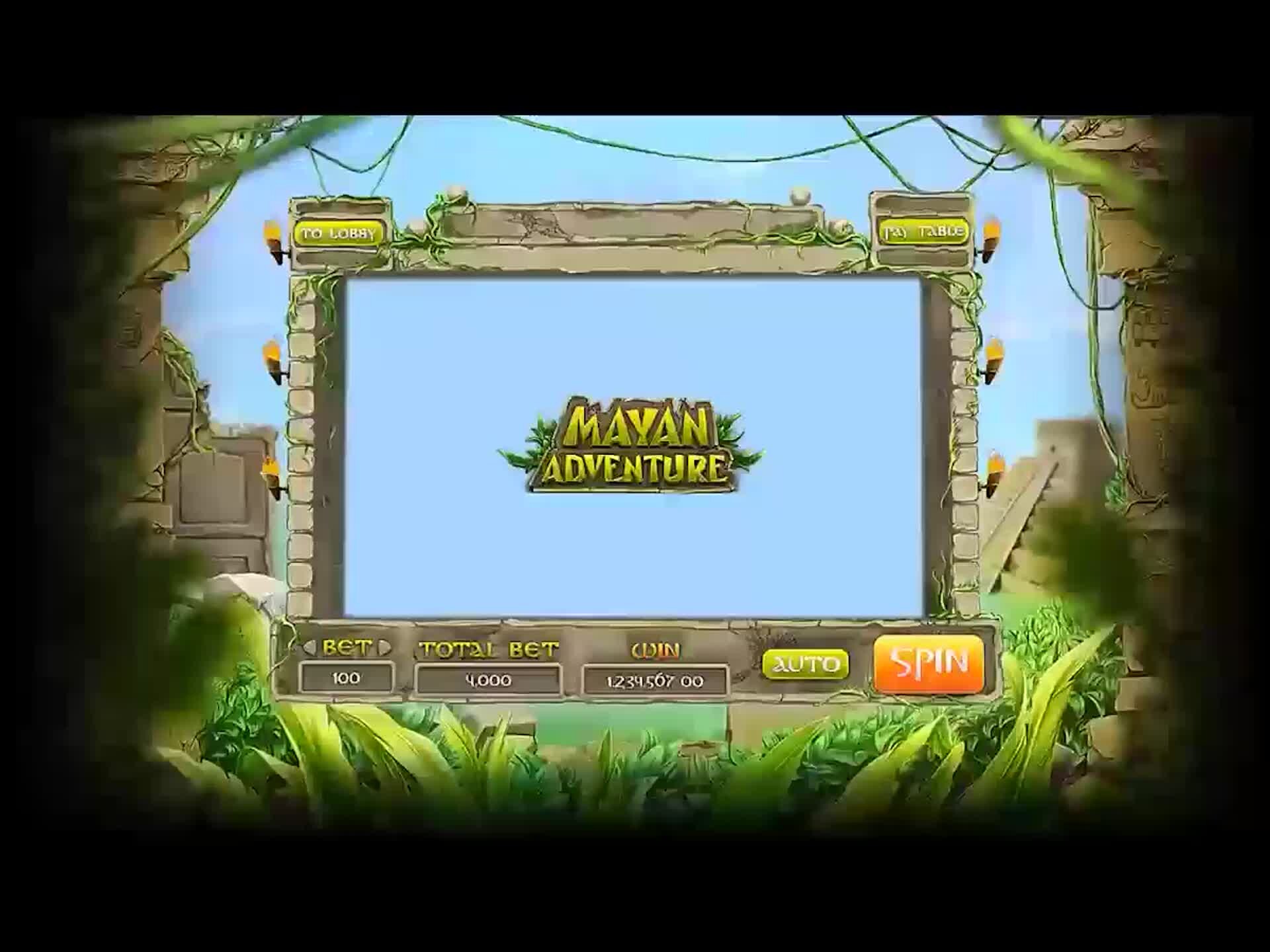 ArtStation - "Mayan Adventure" slot machine PROMO video