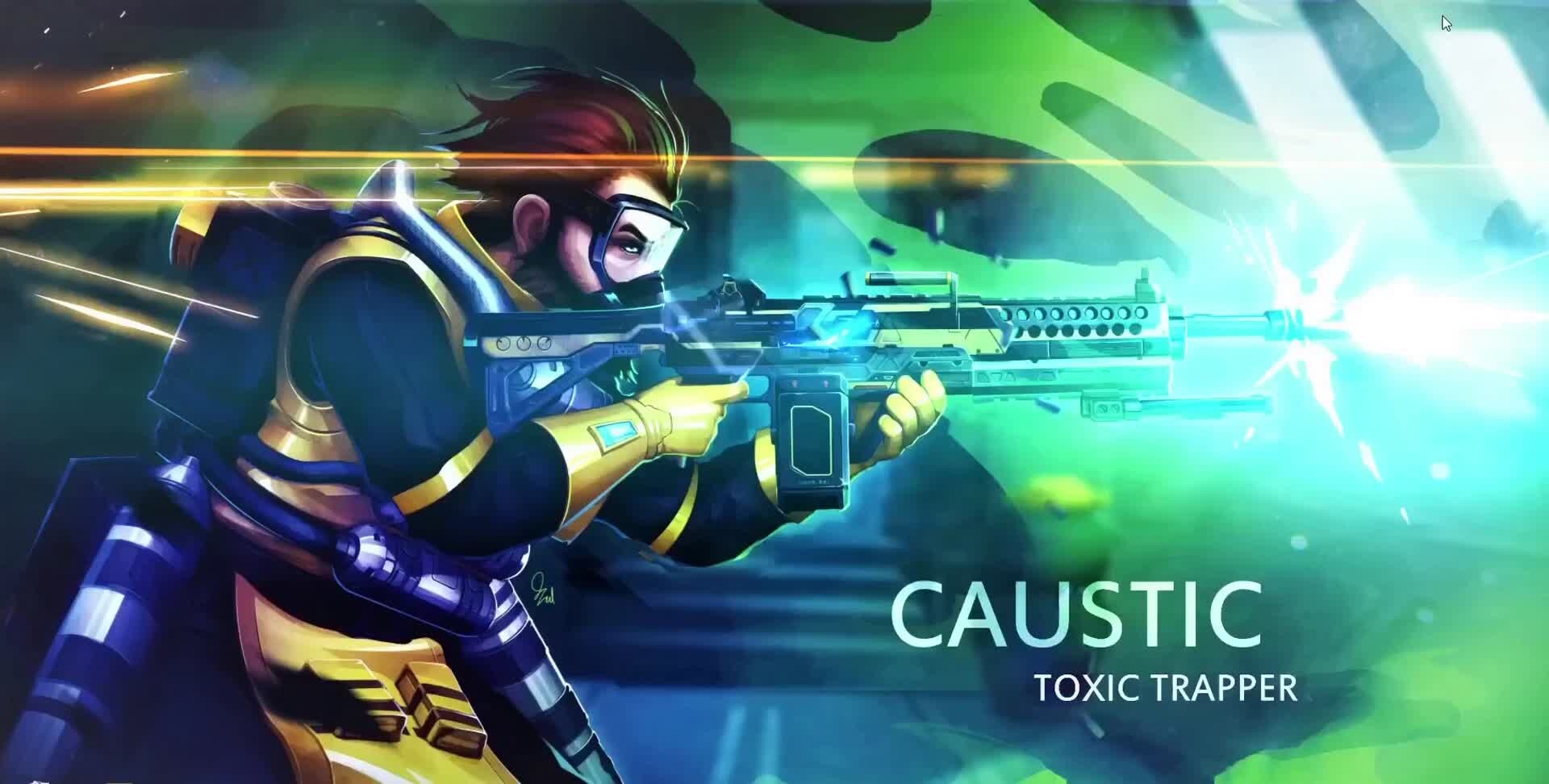 ArtStation - Caustic From Apex Legends