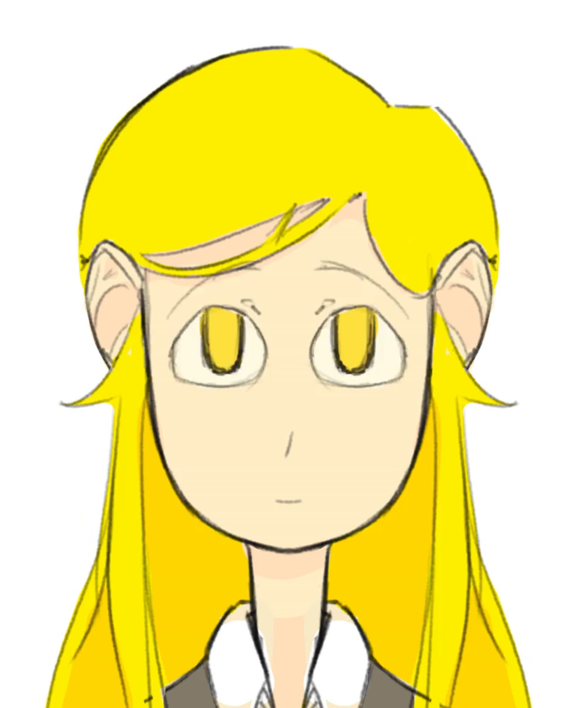 ArtStation - blinking girl