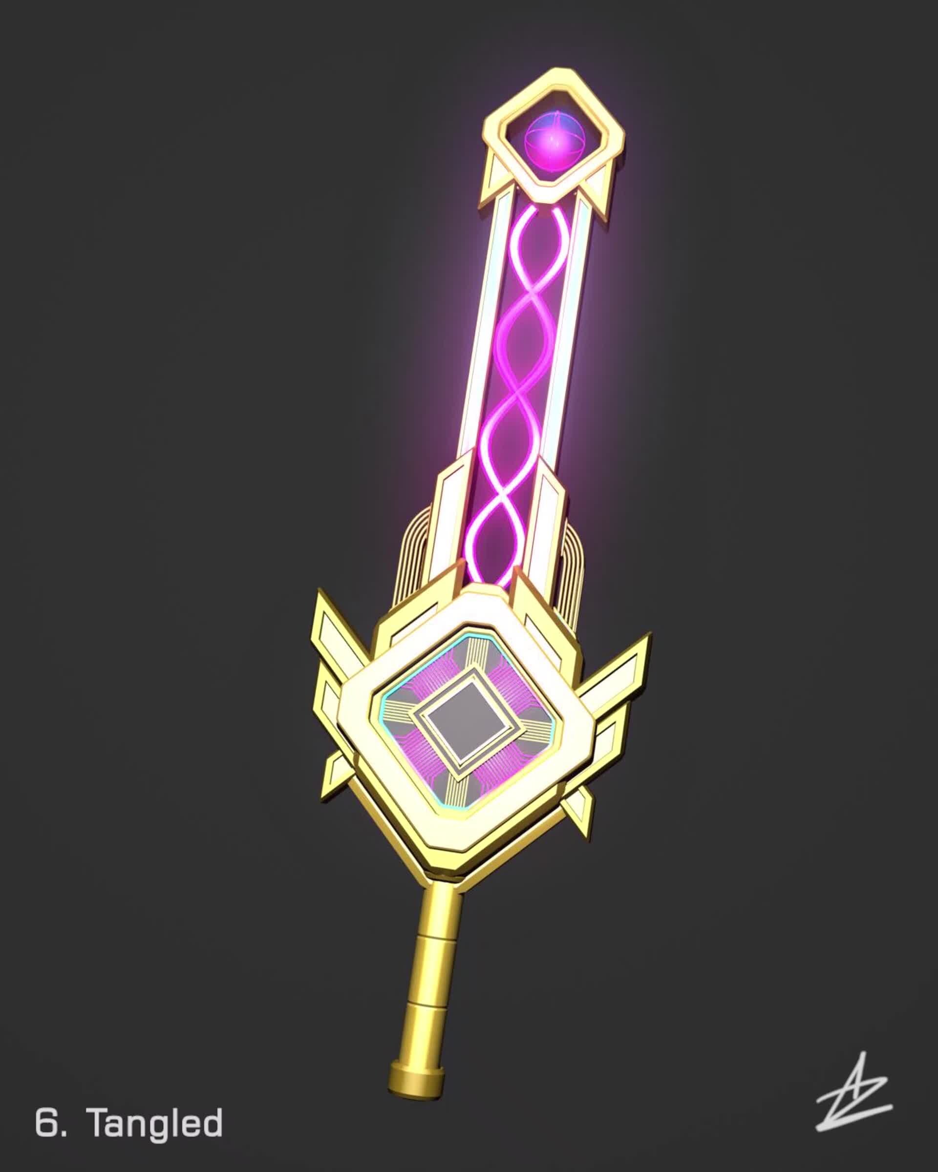 ArtStation - Swordtember 2021 Day 6 - Tangled