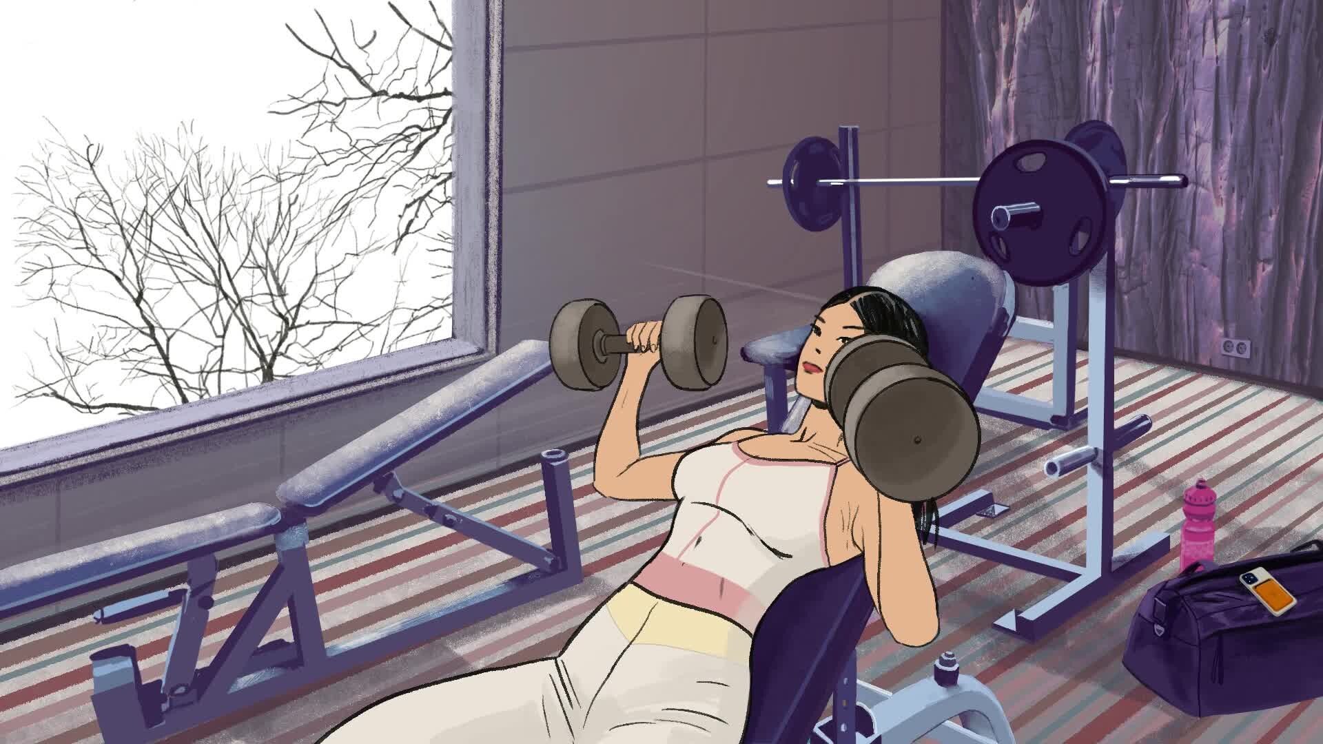 ArtStation - Workout Woman