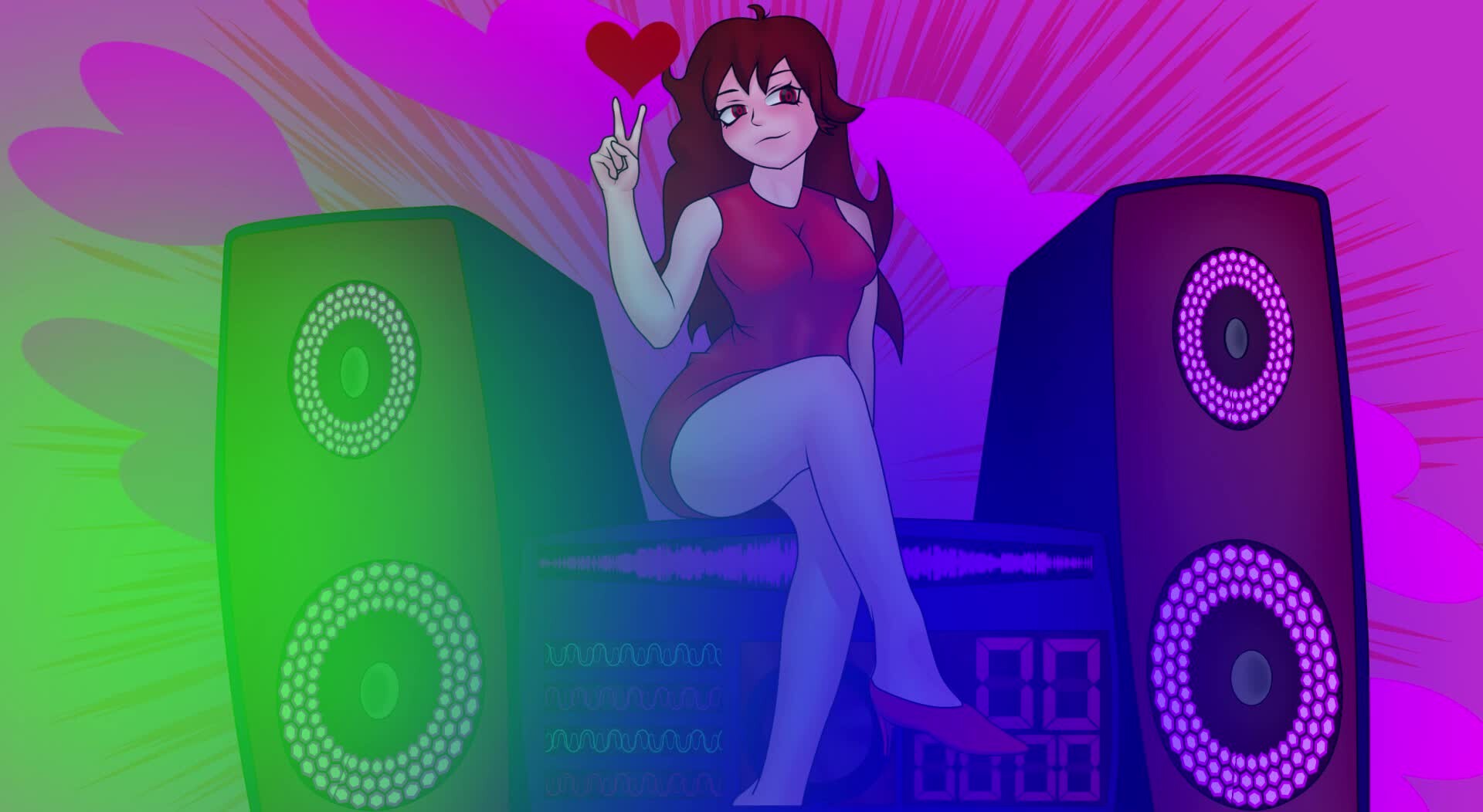 ArtStation - Girlfriend FNF Animation