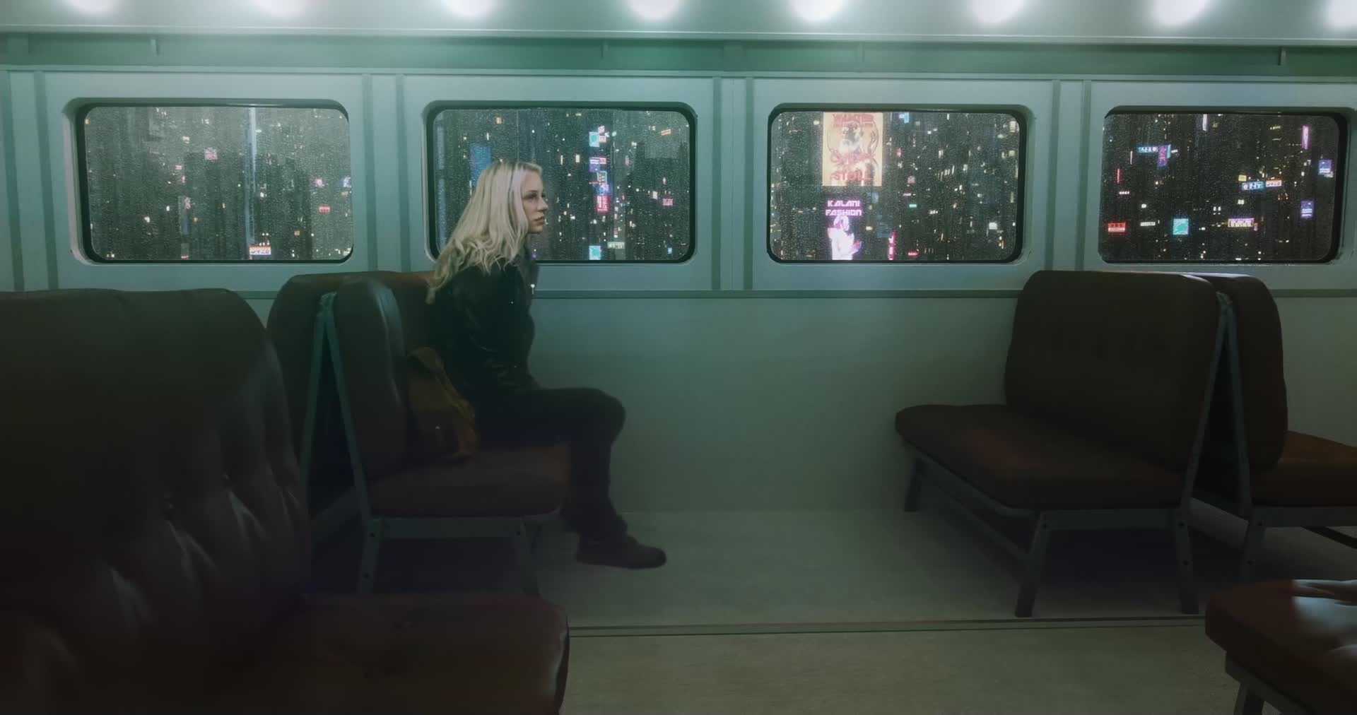 ArtStation - Cyberpunk Train VFX shot