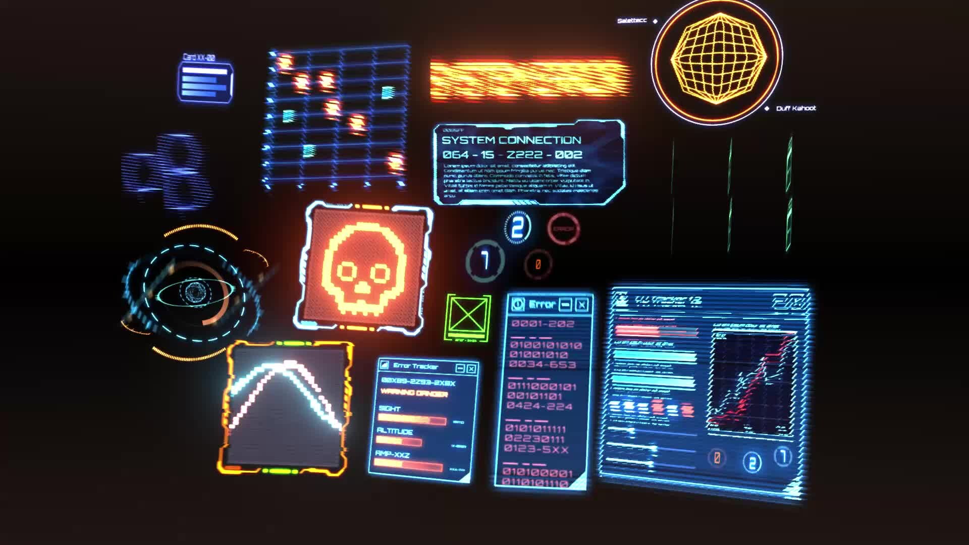 ArtStation - VFX/UI Screens and Components