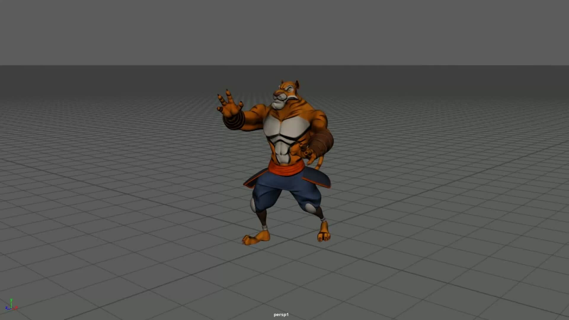 ArtStation - Fighting Stance - Idle Animation