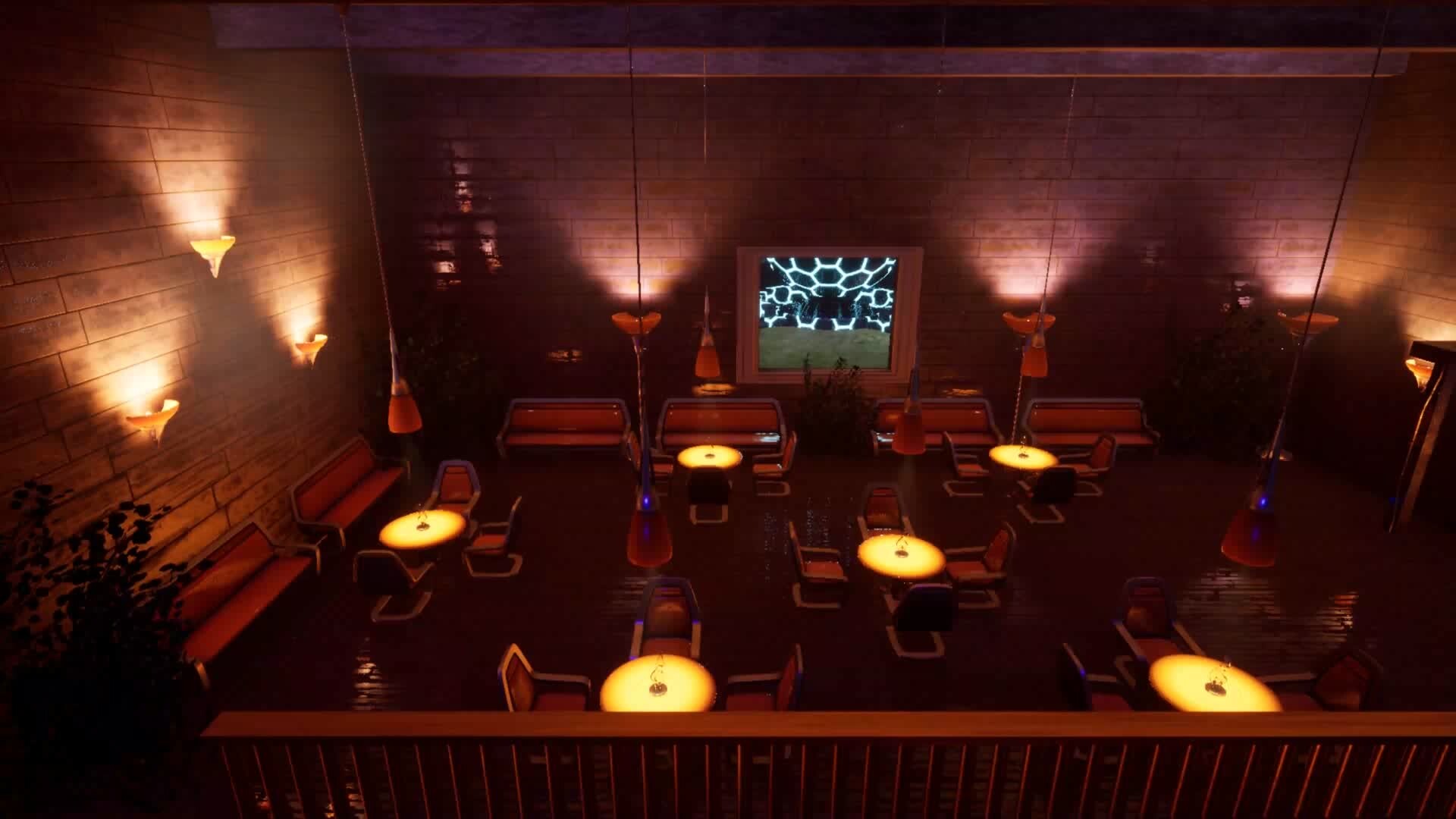 ArtStation - Simple Cafe - Level Design - Unreal Engine 4.26