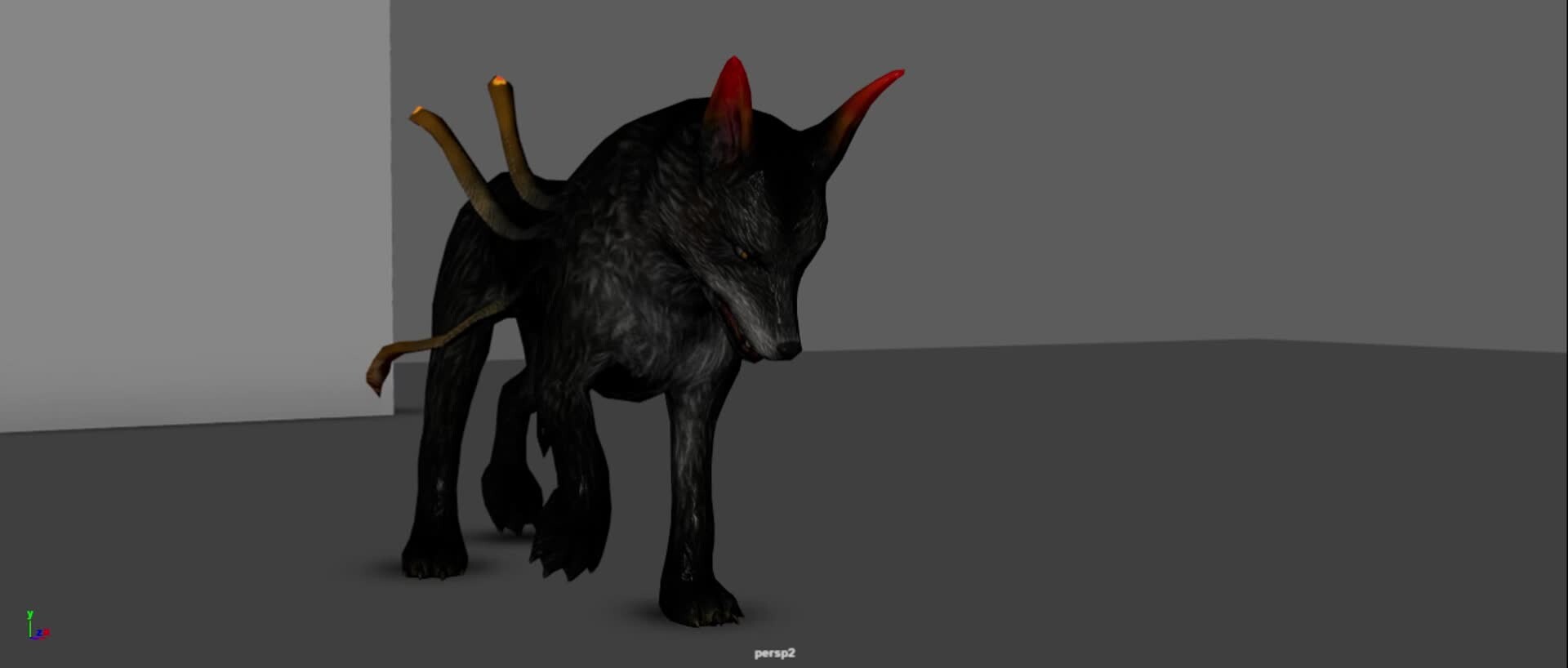 ArtStation - Tired wolf Lip Sync