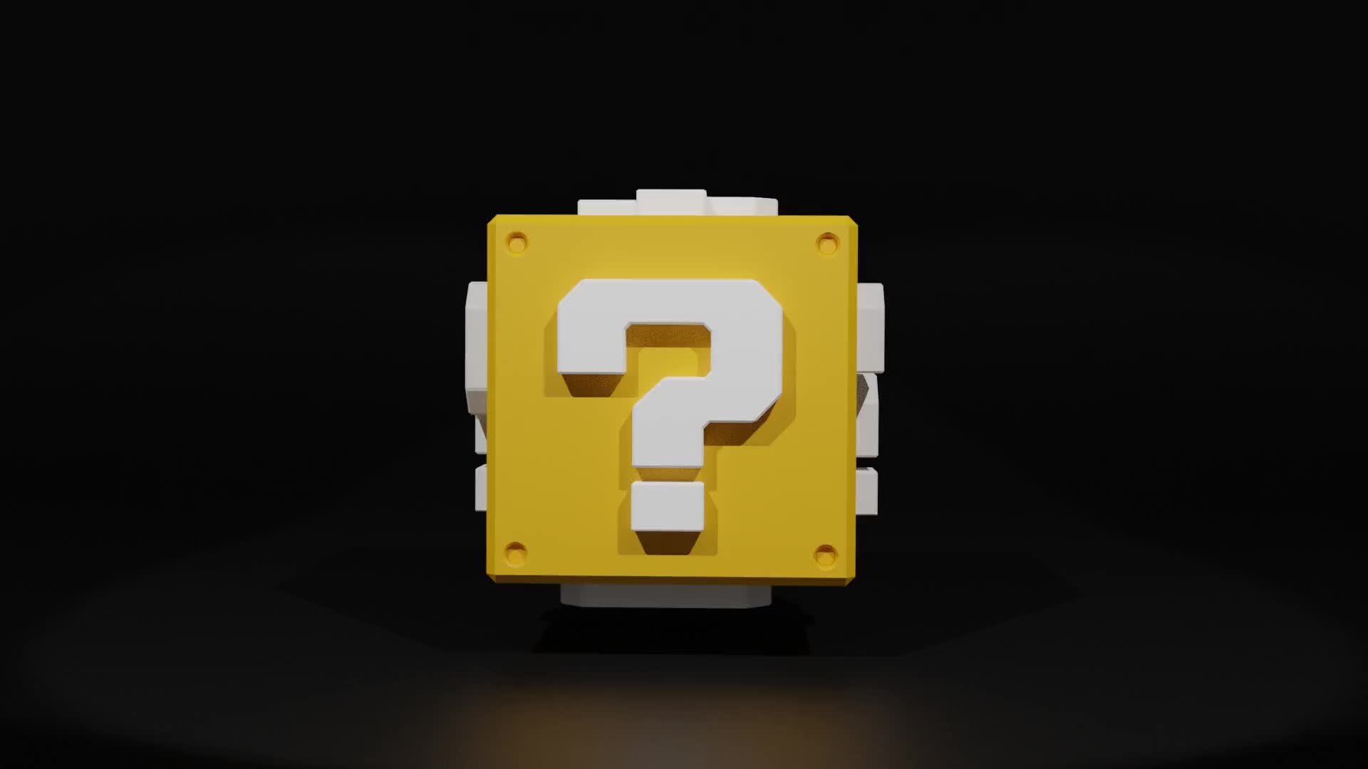 ArtStation - Mario mystery block