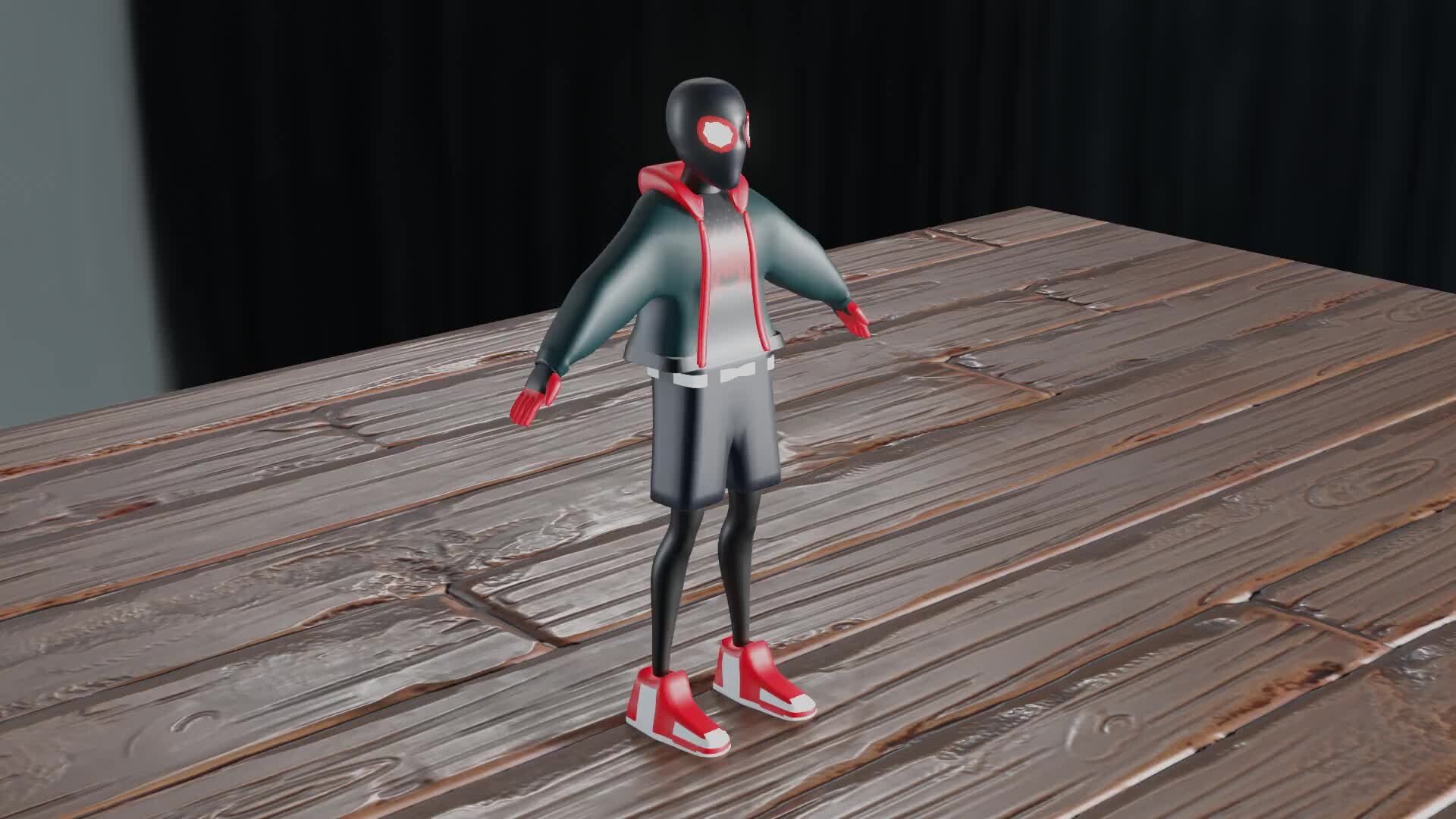 ArtStation - T-Pose Spider