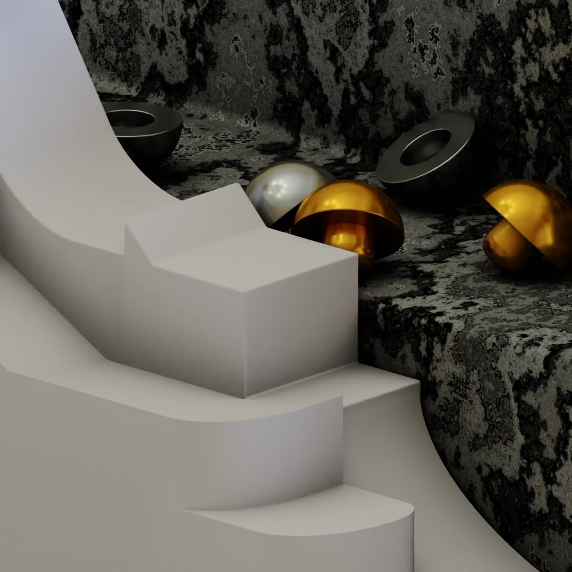 ArtStation - Connecting balls