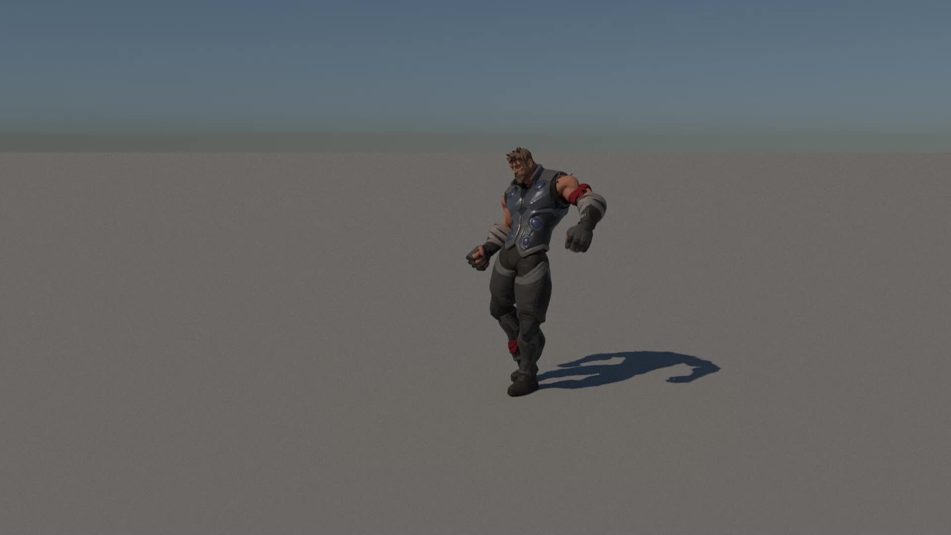 ArtStation - Thor Attack_Animation Study