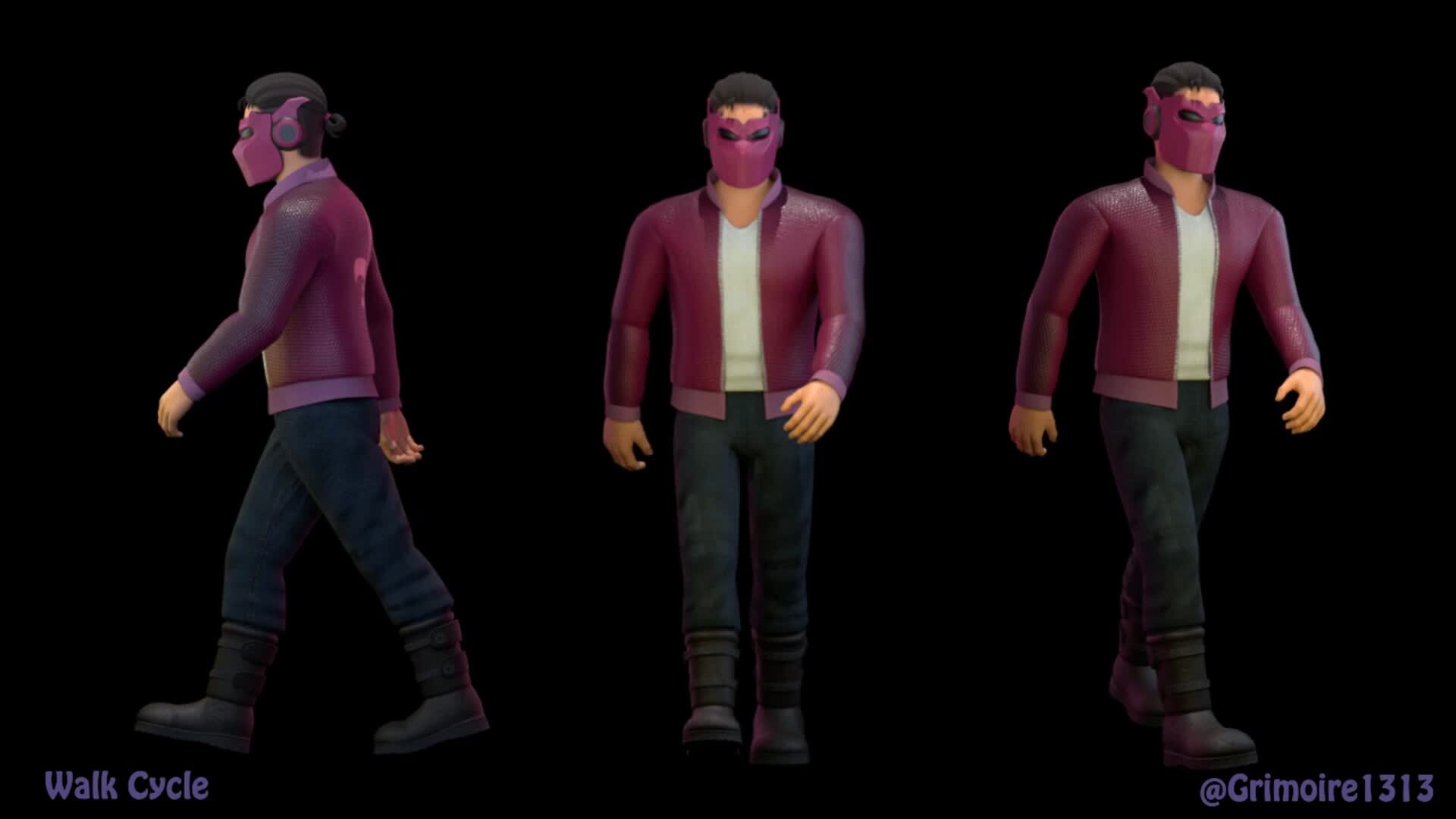 ArtStation - Walk Cycle