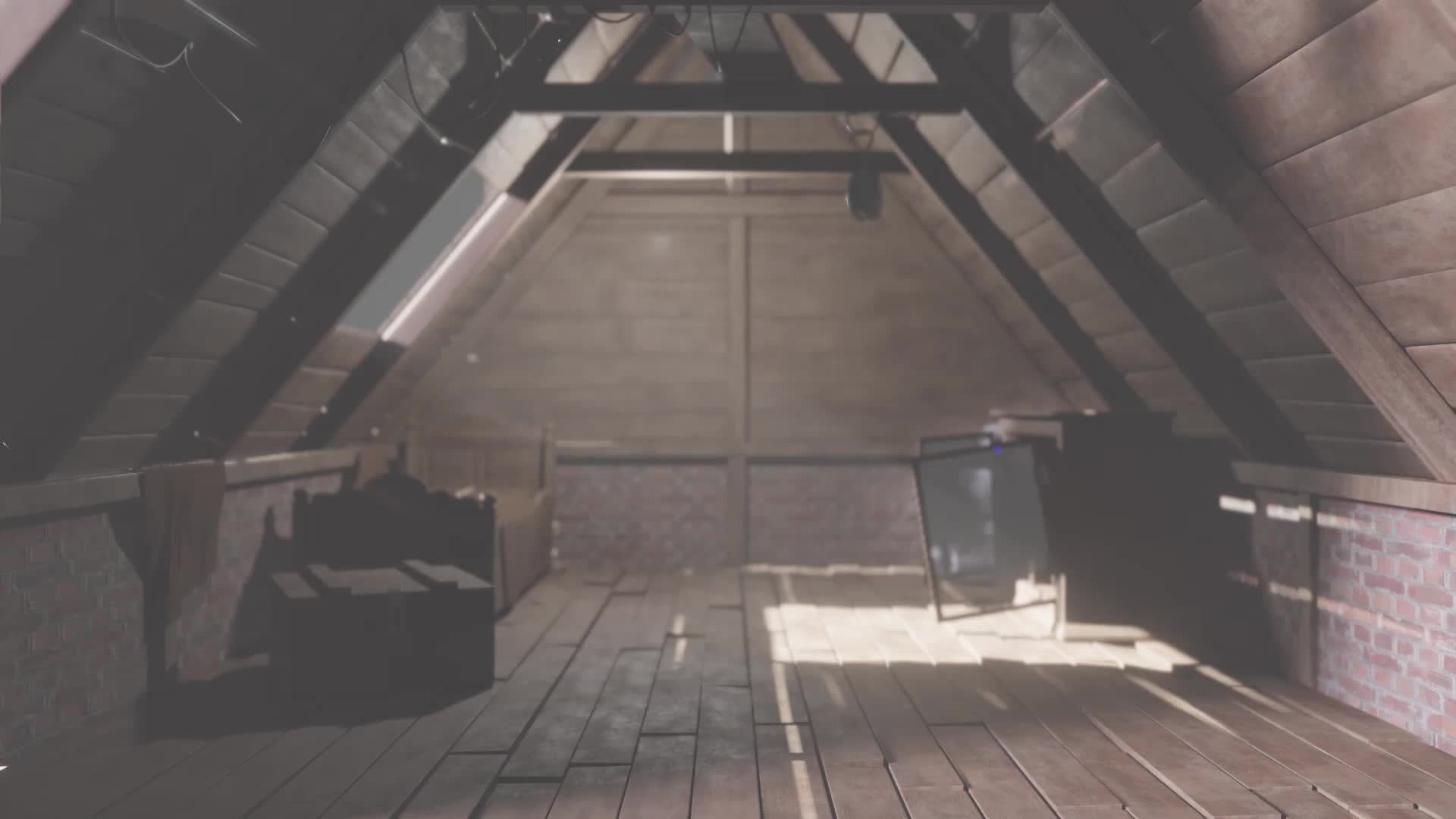 ArtStation - Robot in Attic