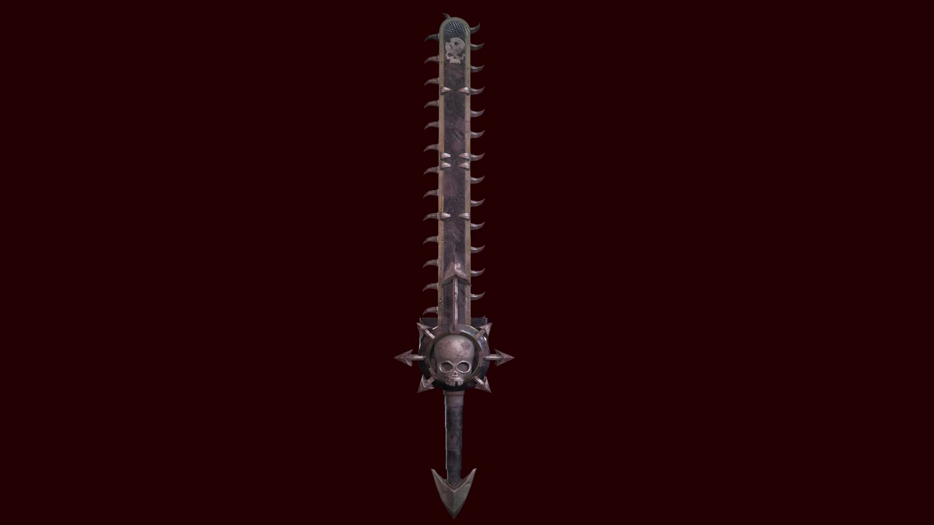 ArtStation - warhammer 40k_chaos_chainsword