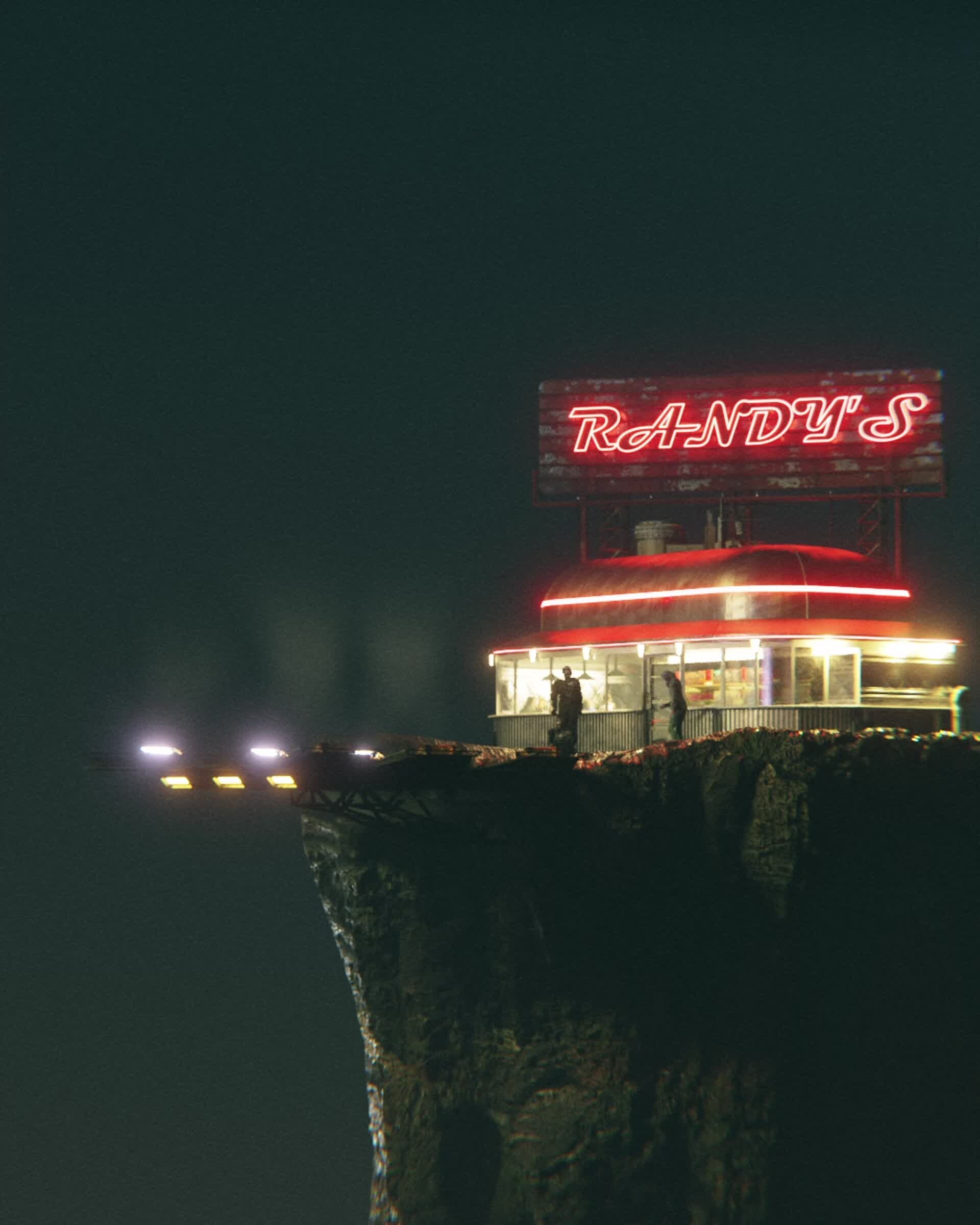 ArtStation - A stop at Randy’s Diner