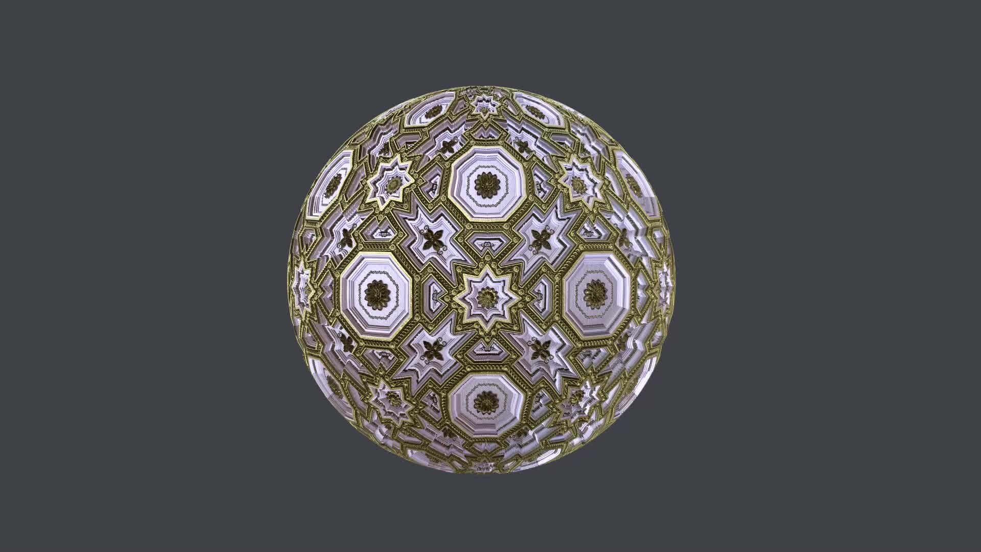 ArtStation - Ornate Ceiling Texture - Substance Designer
