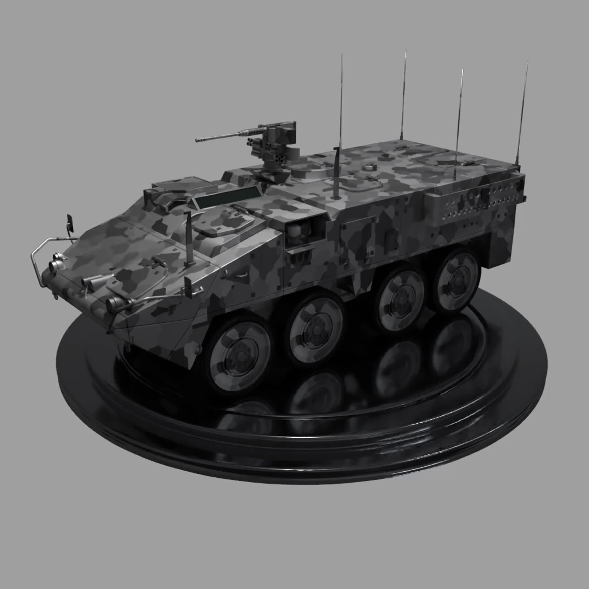 ArtStation - APC Stryker