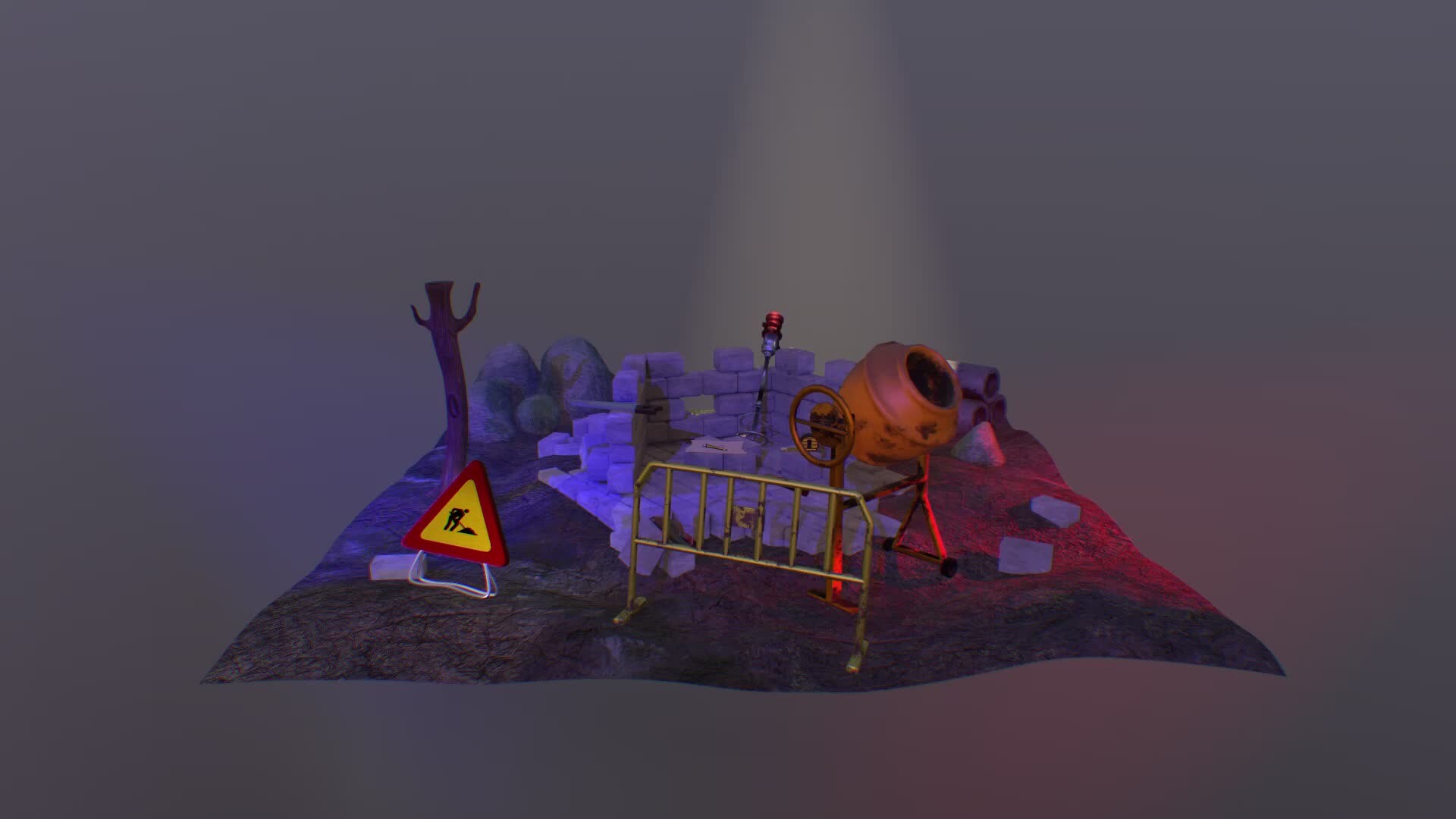 ArtStation - Construction Zone