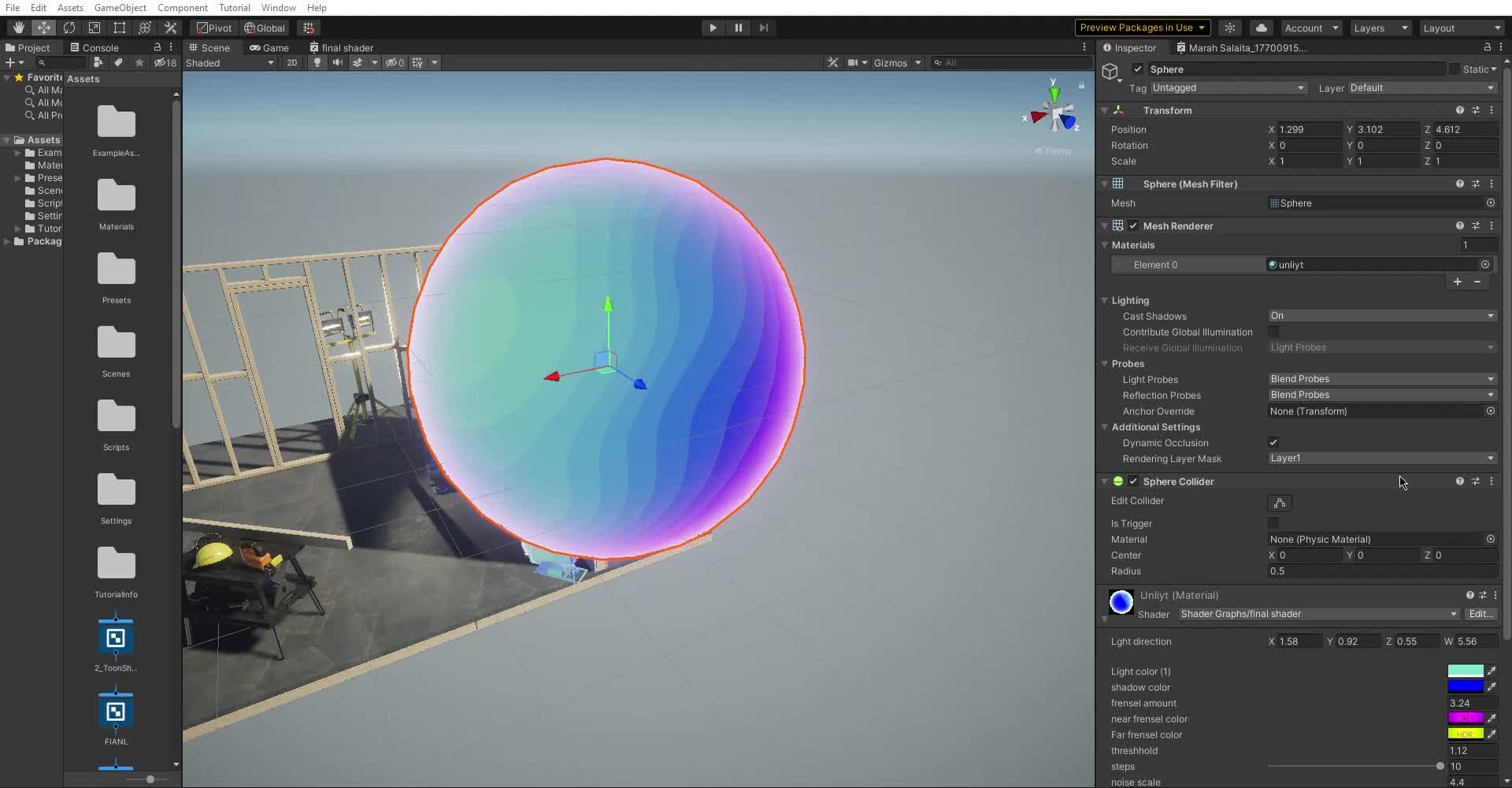 ArtStation - Toon Shader in Unity