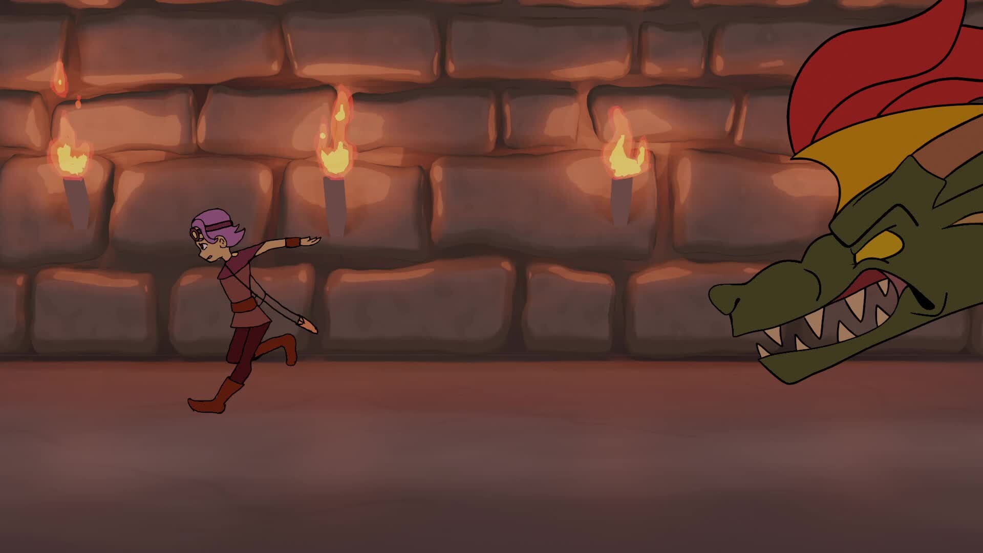 ArtStation - Dragon Chase Vertical Slice