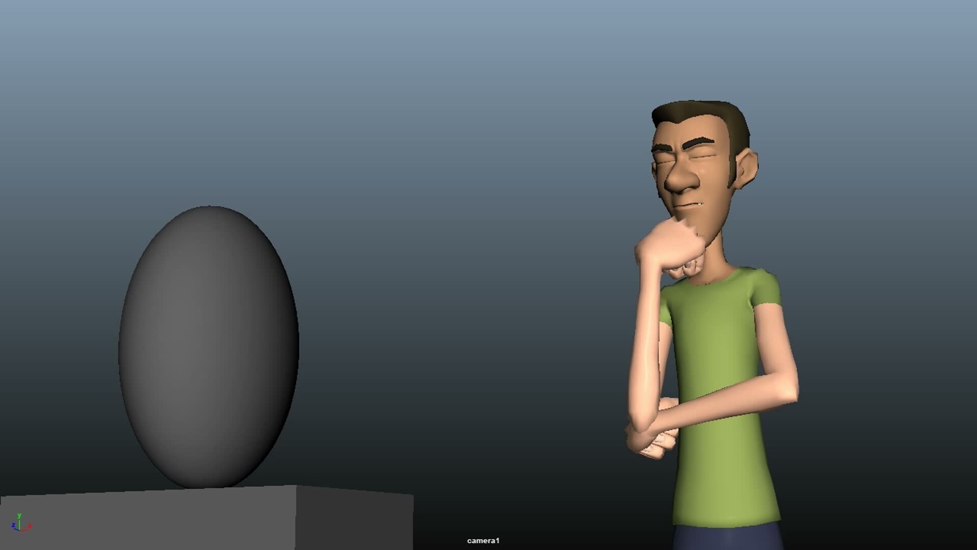 ArtStation - "Talking About You Missing Practice" - 3D Character ...