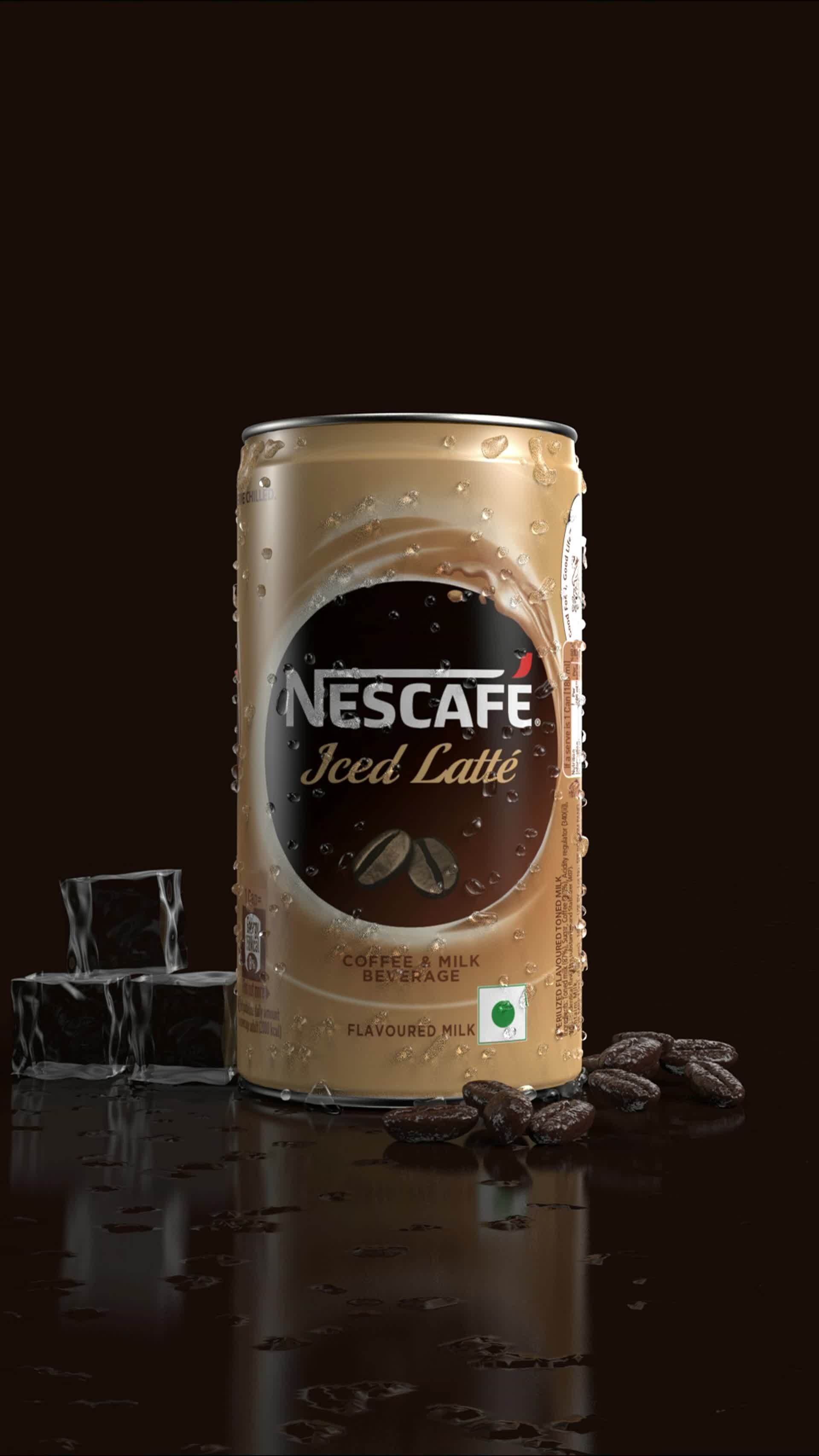 ArtStation - Nescafe Iced Latte 3D Model and animation
