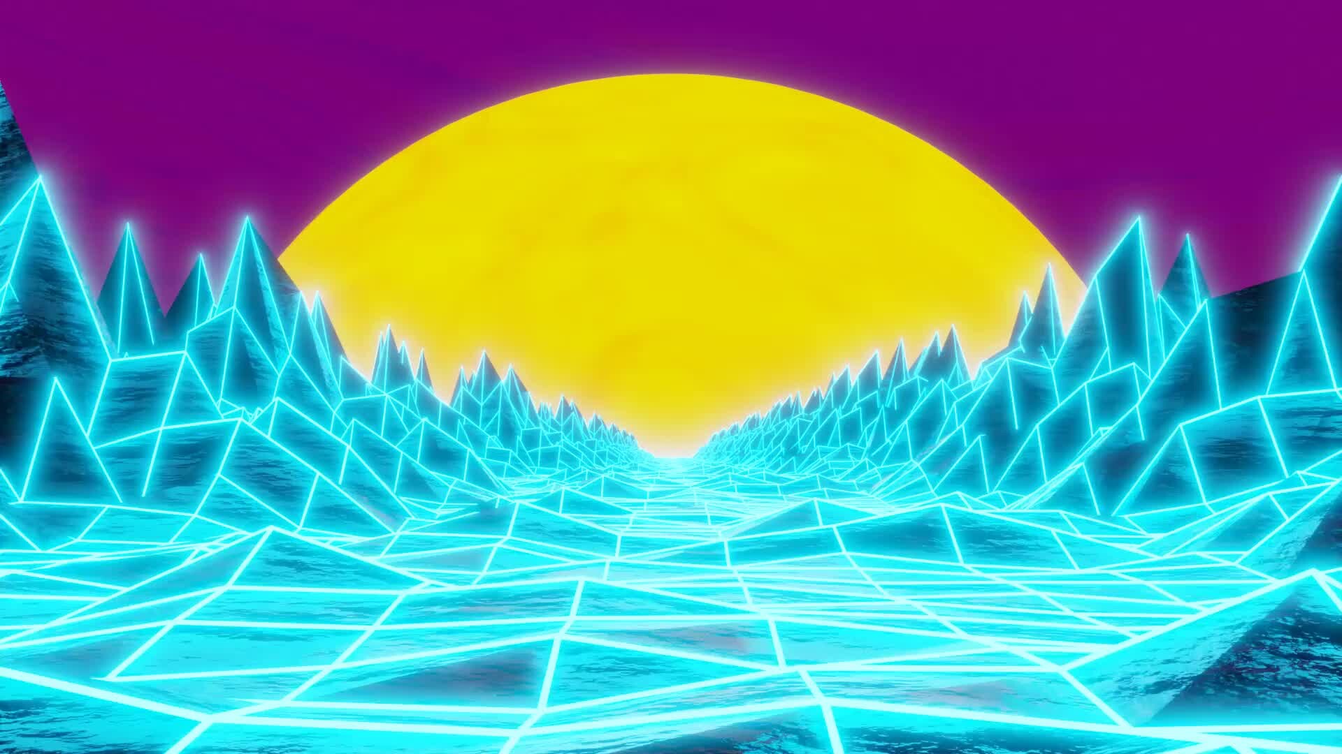 ArtStation - Neon Rider Looping Animation