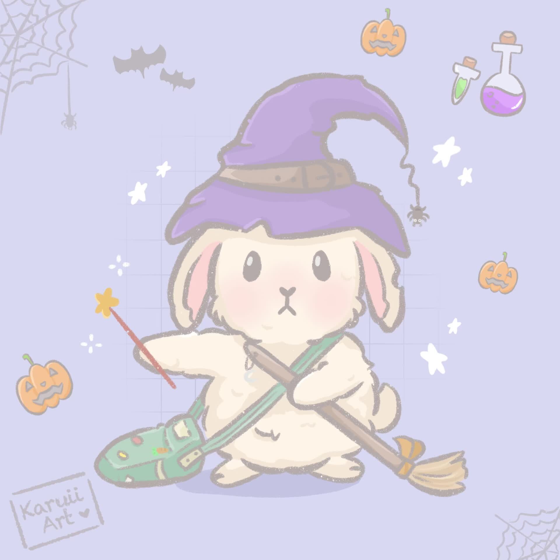 ArtStation - Spooky Bunny!