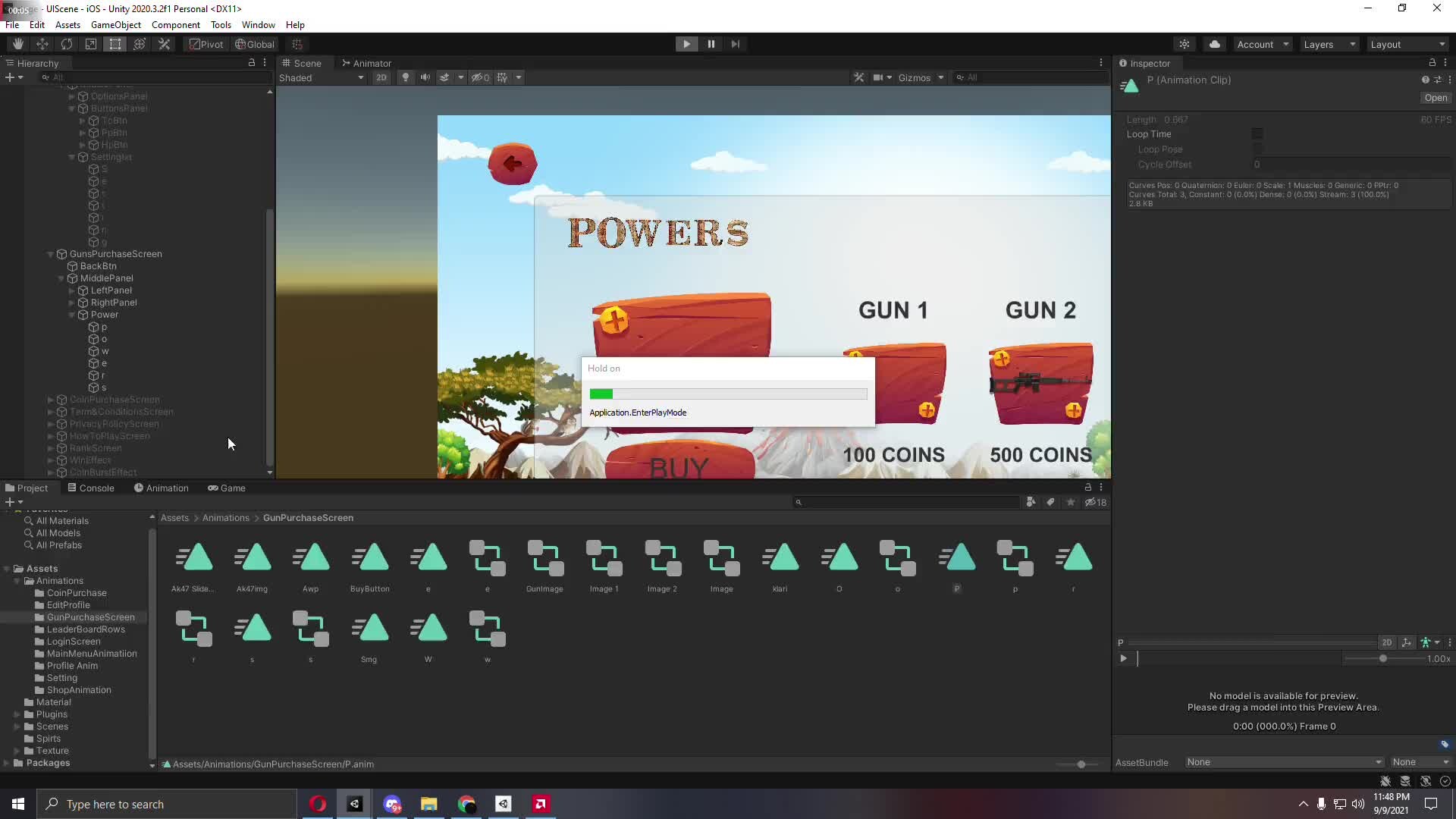 ArtStation - My UI, Animation, Effects and screens changing