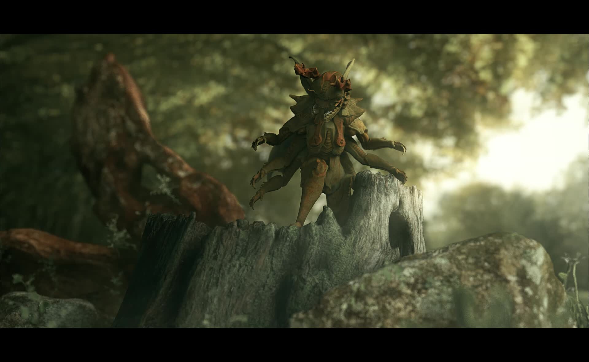 ArtStation - The Grasshopper Evil Warrior