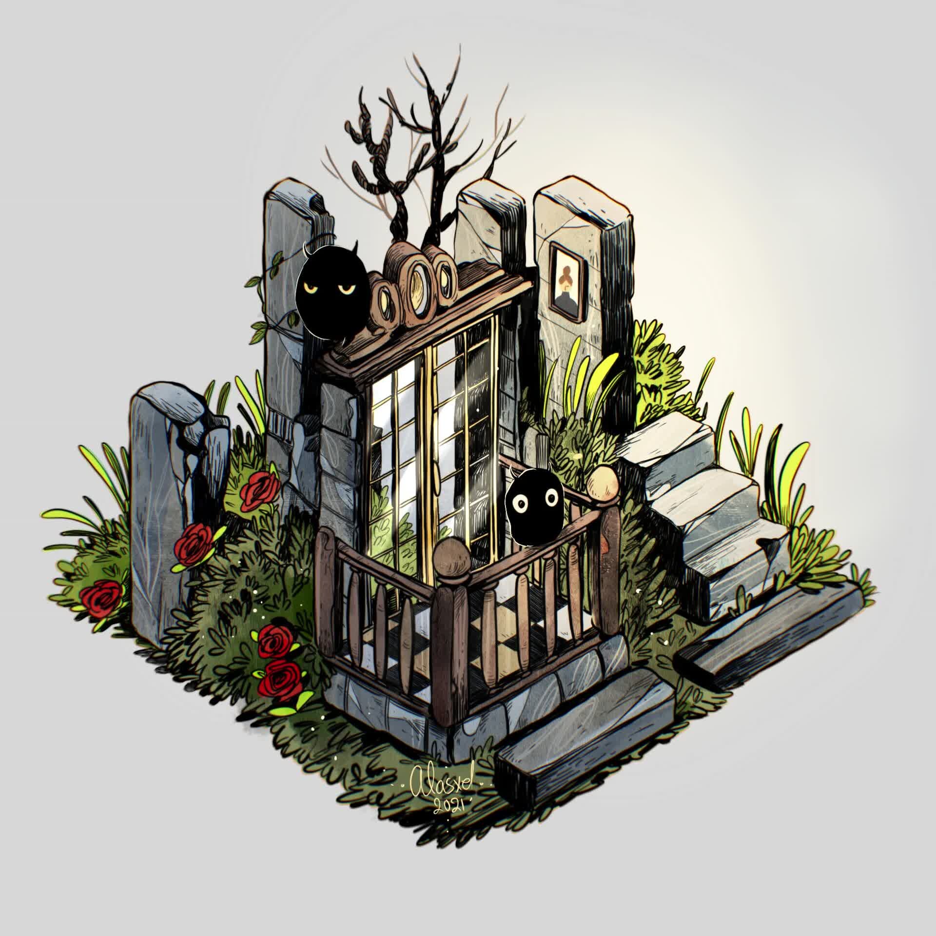 ArtStation - ghost animation