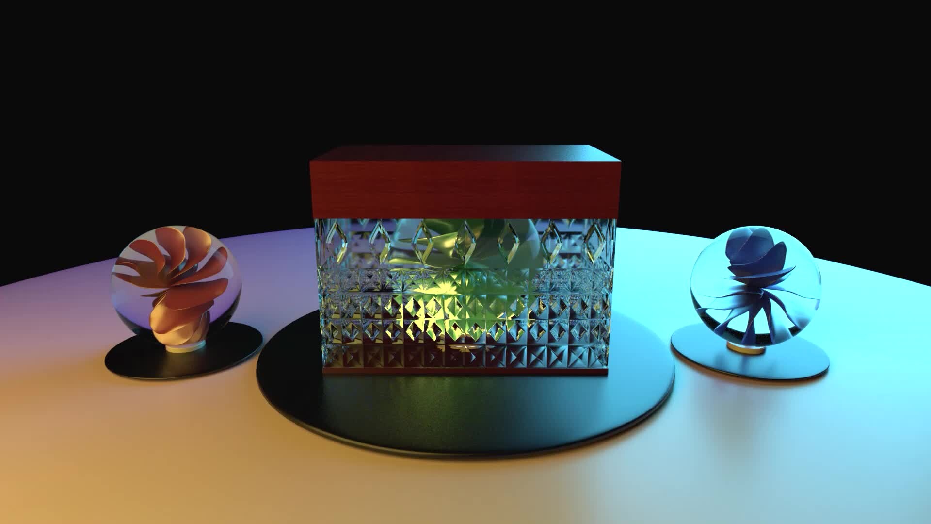 ArtStation - Glass box