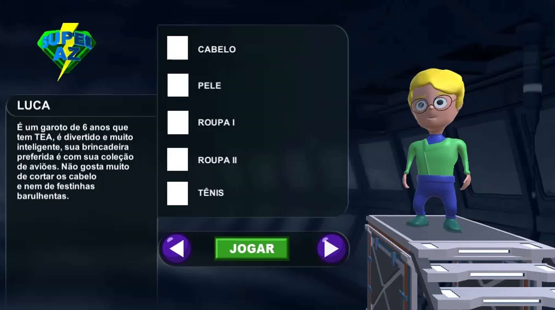 ArtStation - Skin character selection and color customization