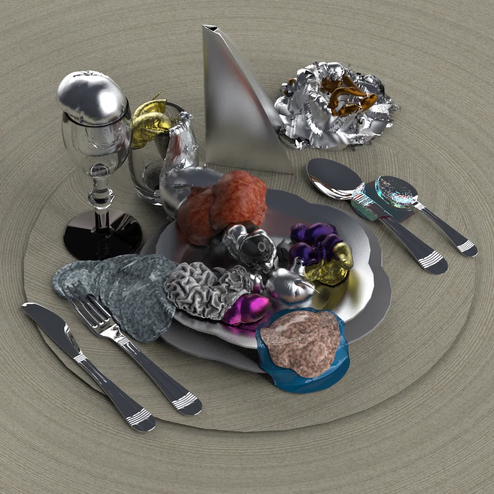 ArtStation - Digital Food