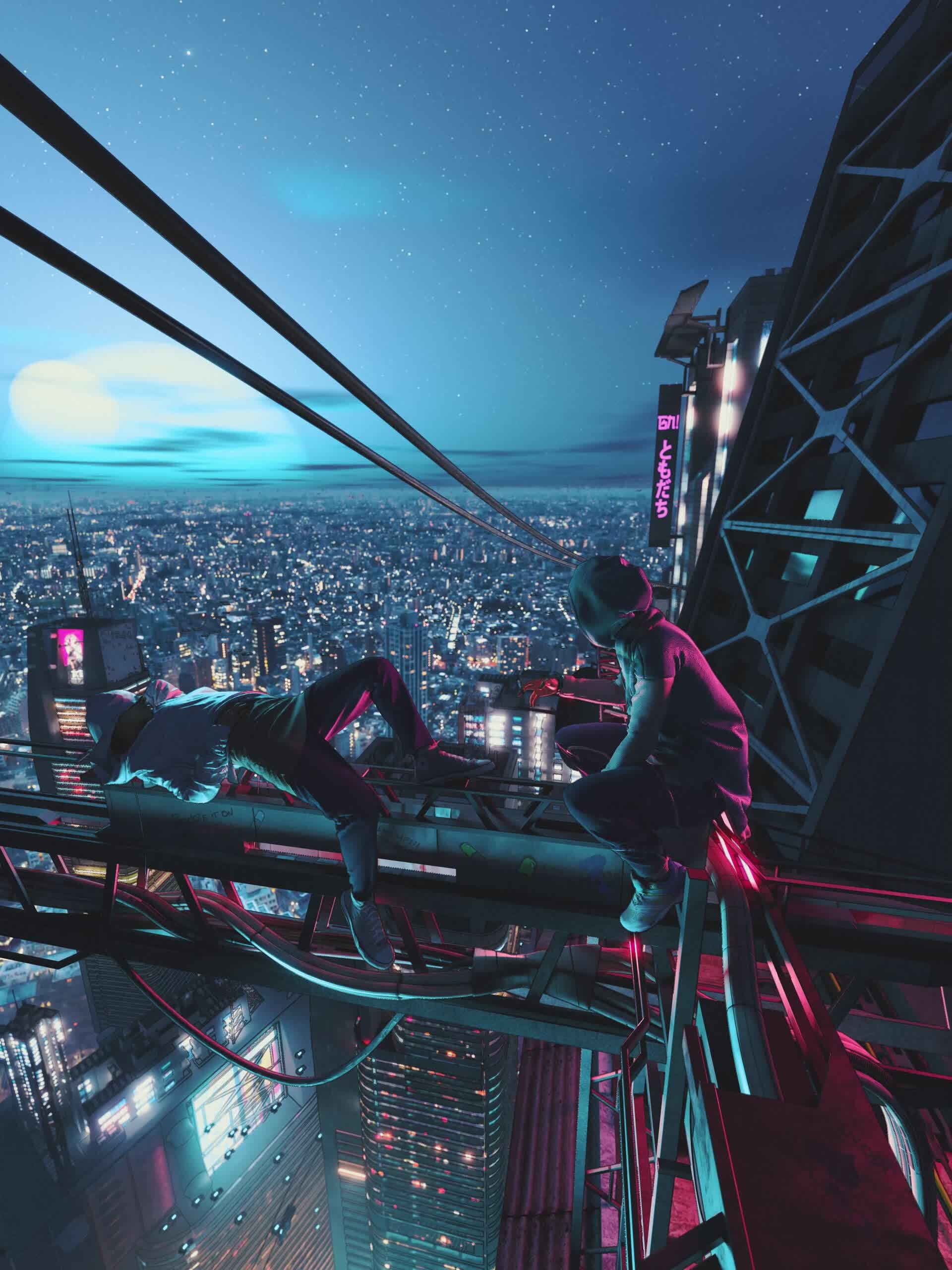 ArtStation - Far from noise | Animation artwork